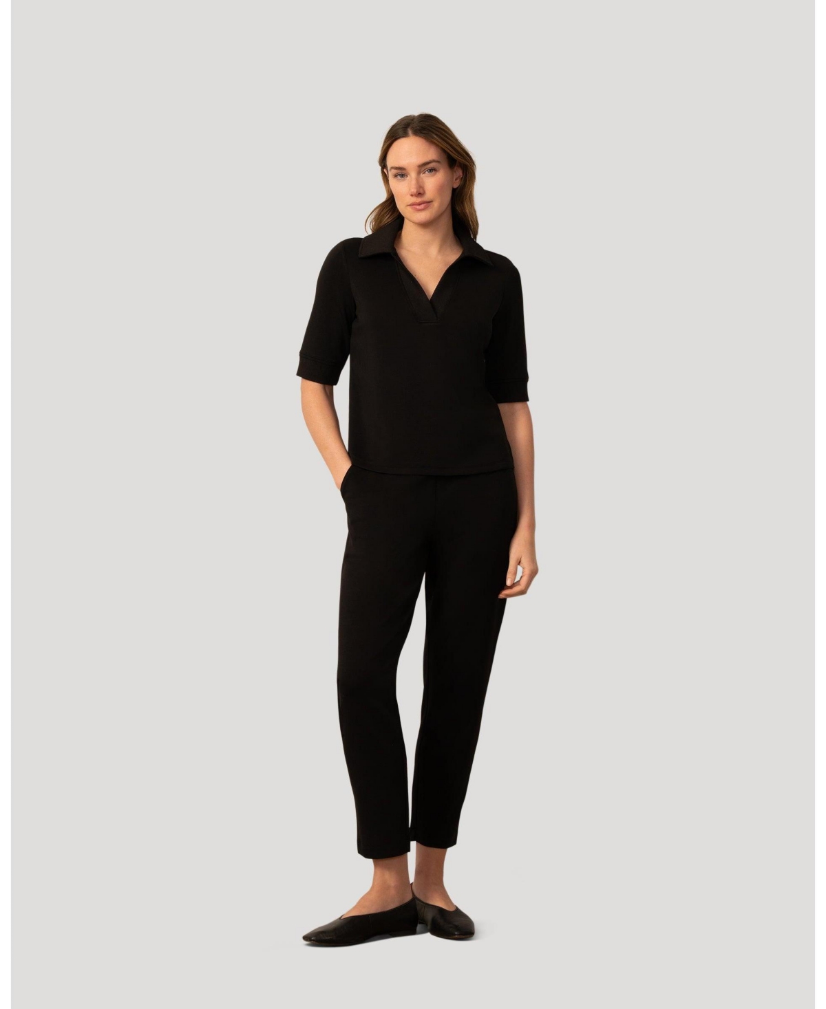 Click here for Cable & Gauge Womens Cable and Gauge Rib Collar Po... prices