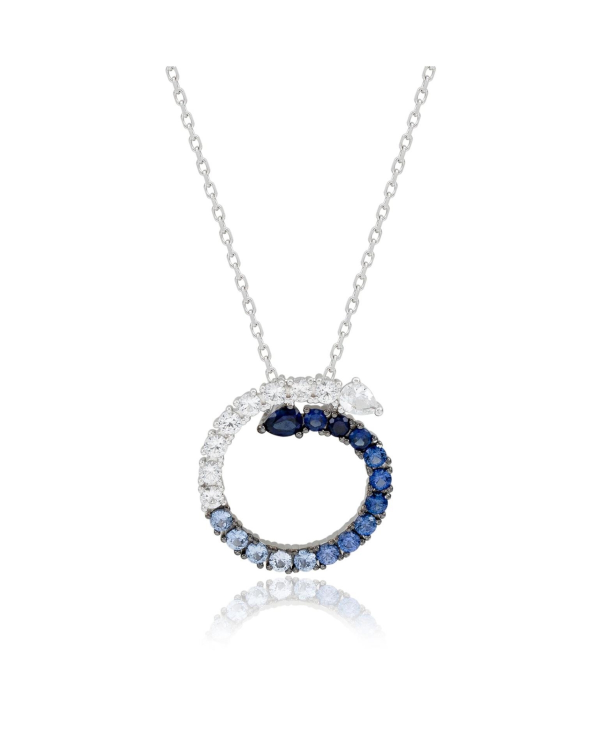 Click here for Suzy Levian New York Sapphire Ombre Circle Journey... prices