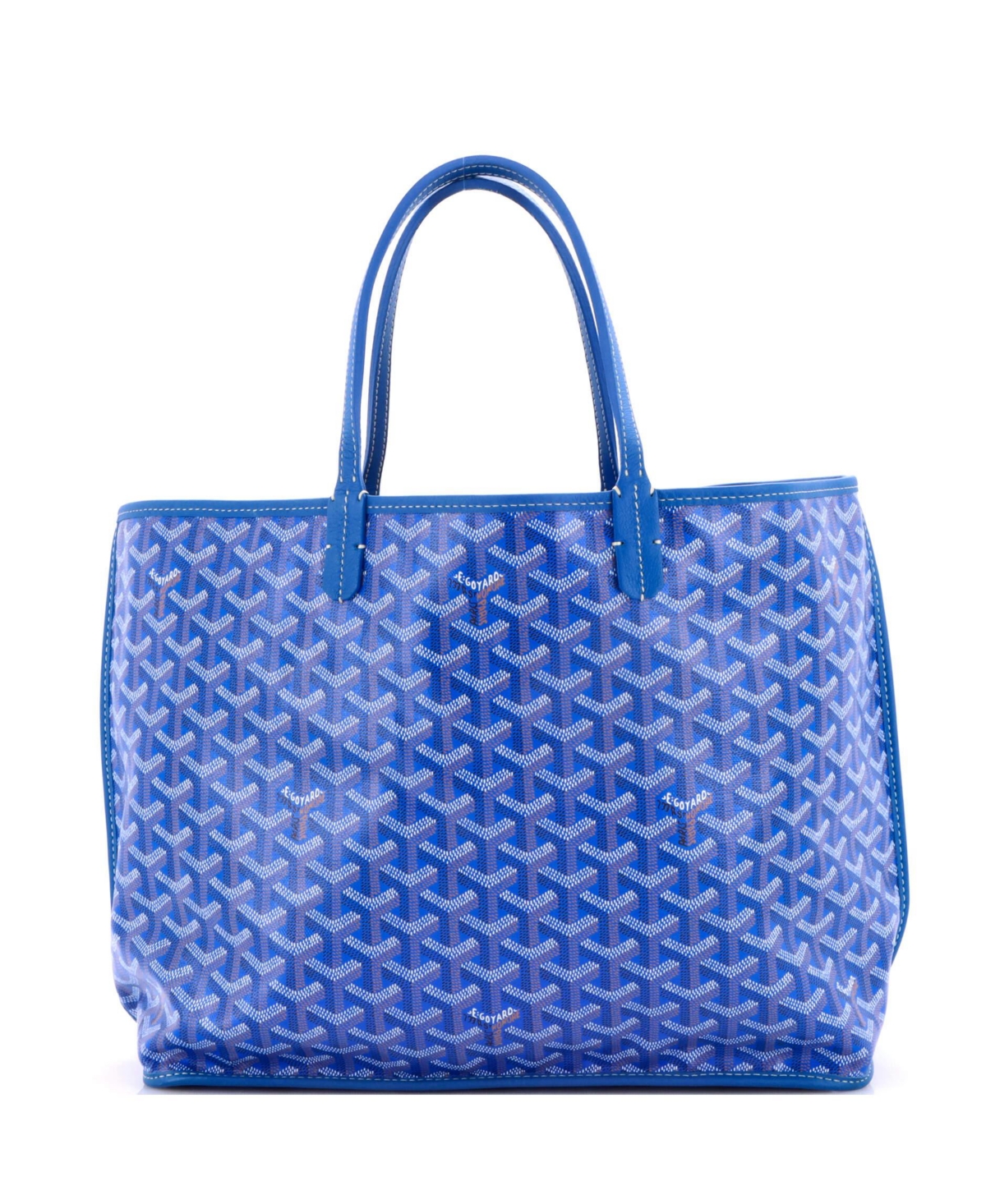 Click here for Pre-Owned Goyard Pm Anjou Reversible Tote Coated C... prices