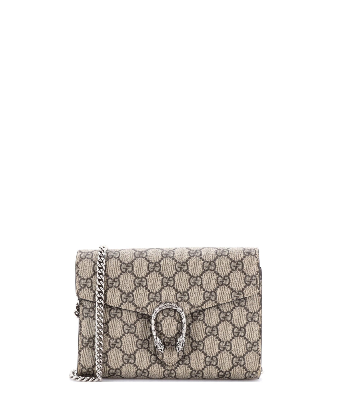 Click here for Pre-Owned Gucci Small Dionysus Chain Wallet Gg Coa... prices