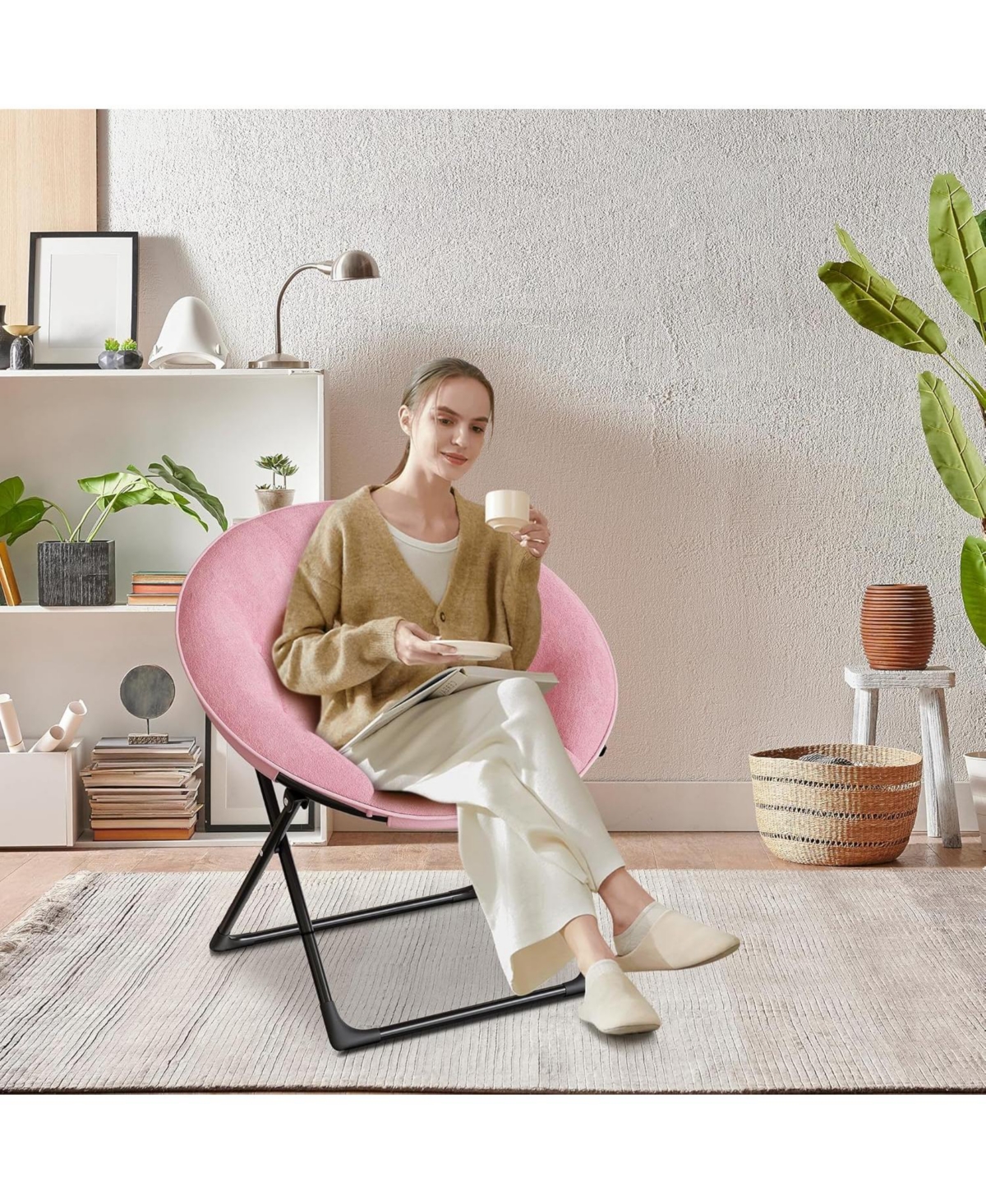 Click here for gaomon Dining Chair Saucer Chair for Adults - Over... prices