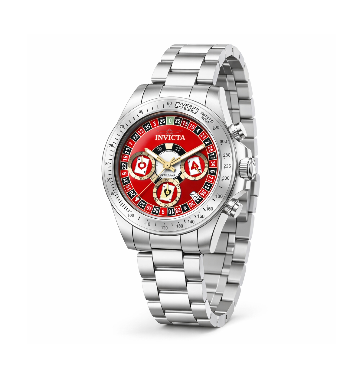 Click here for Invicta Mens 50494 Speedway Quartz VD53 Dial Watch... prices