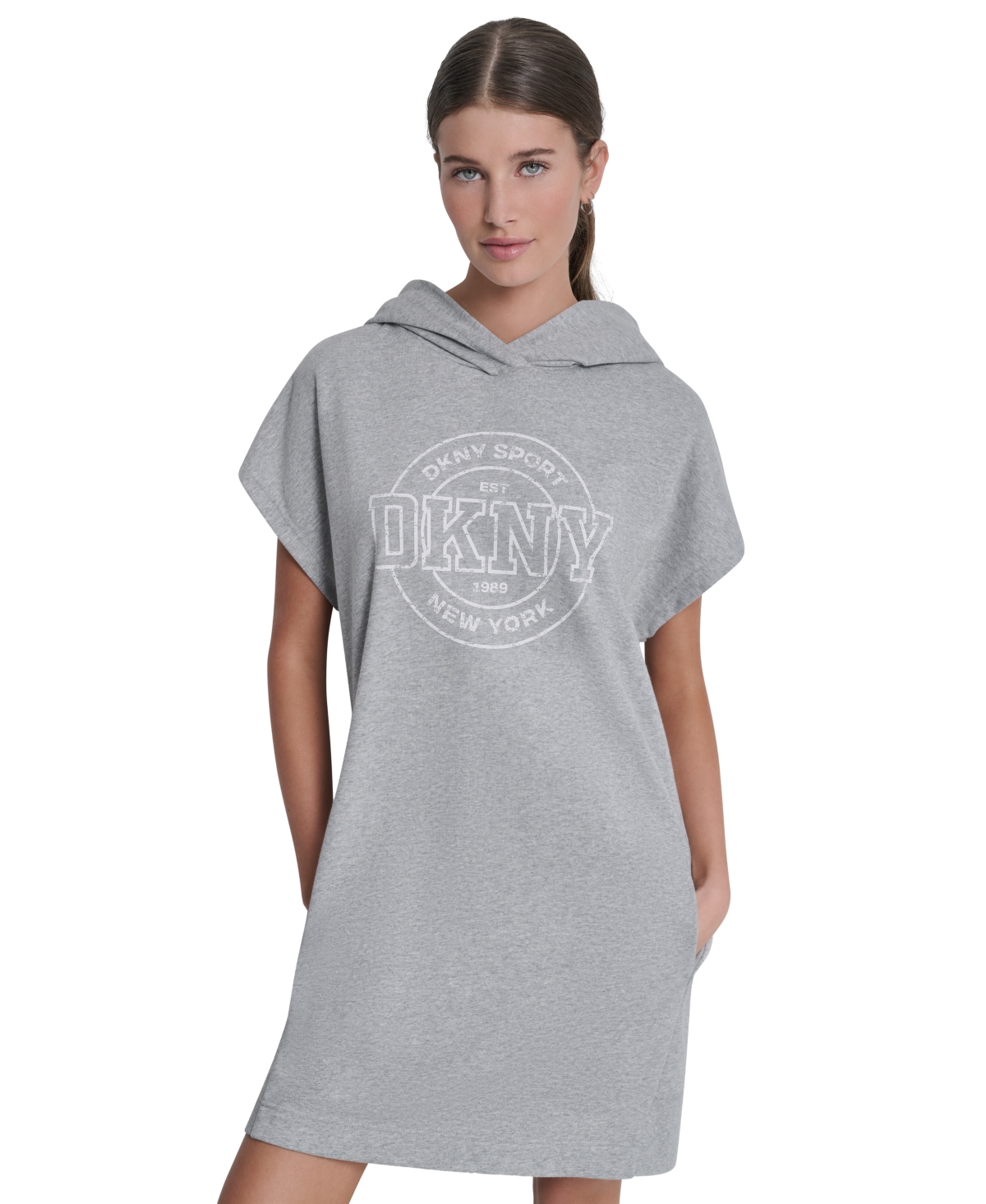 Click here for Dkny Sport Womens Collegiate Medallion Logo Hooded... prices