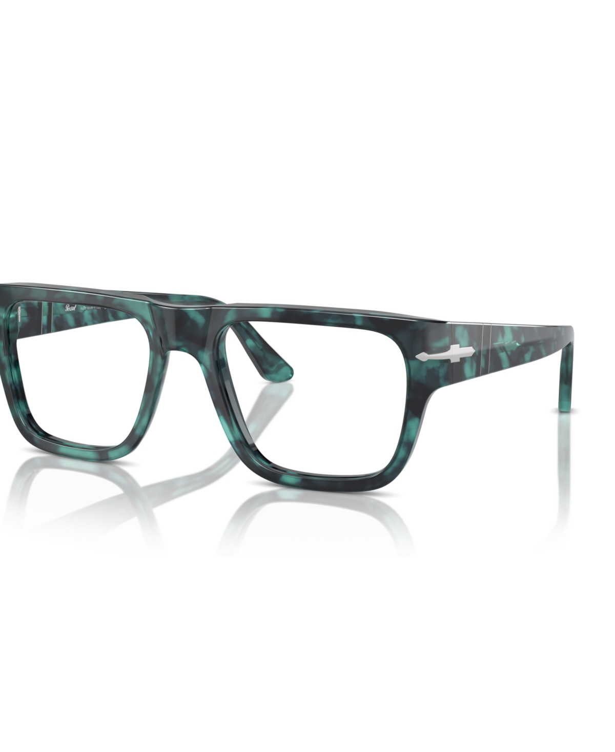 Click here for Persol Square Unisex Eyeglasses  PO3348V - Blue Ha... prices