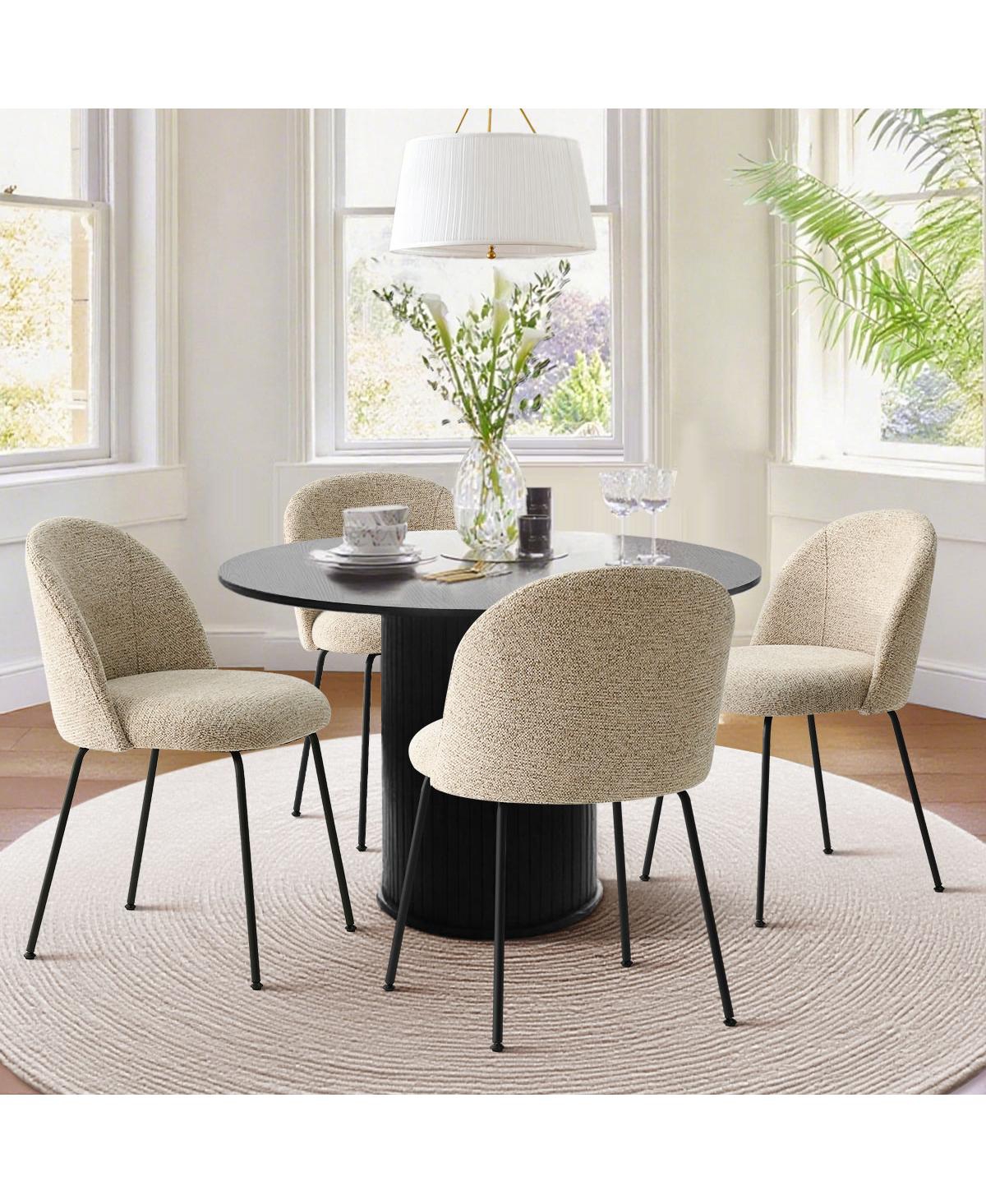 Click here for Maison Boucle 19.5 Seat Height Fabric Dining Side... prices