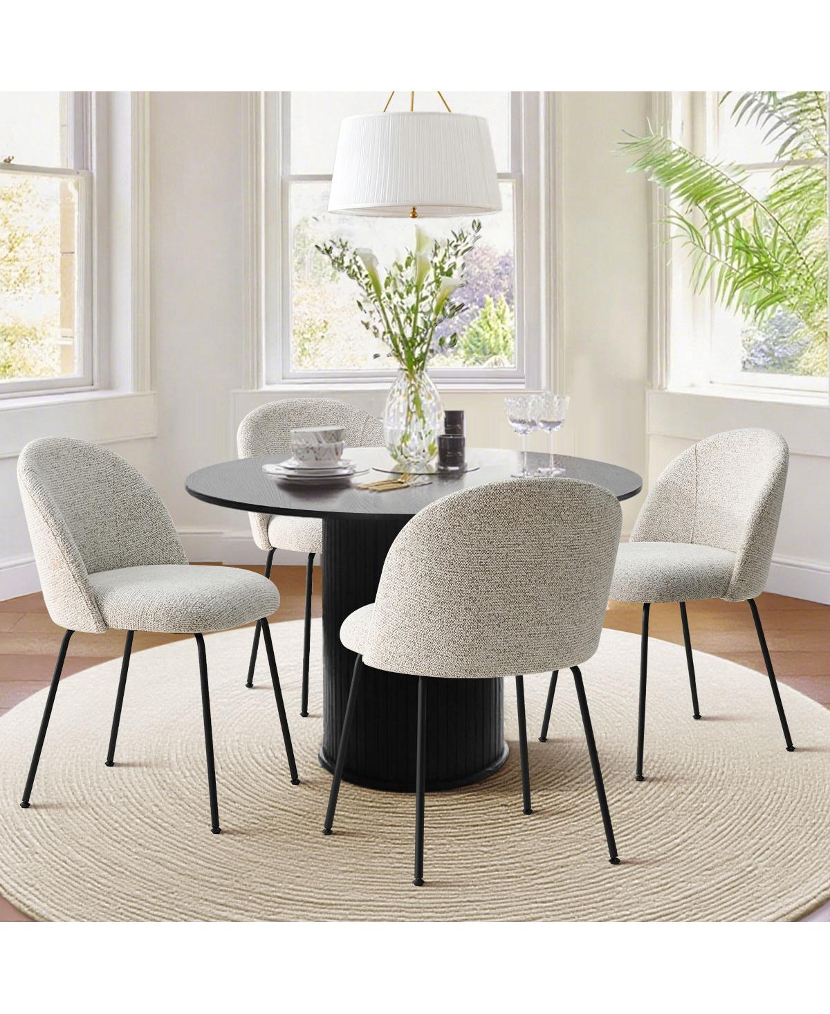 Click here for Maison Boucle 19.5 Seat Height Fabric Dining Side... prices