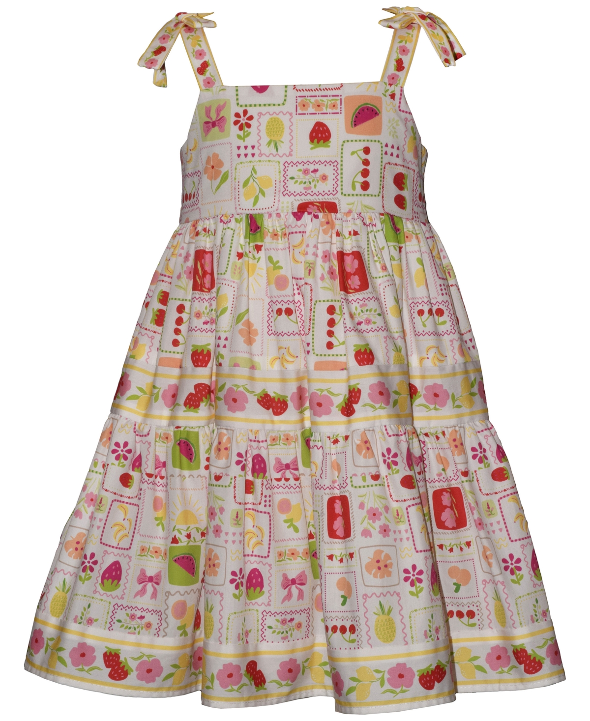 Click here for Bonnie Jean Toddler Girls 2T-6X Tile Printed Dress... prices