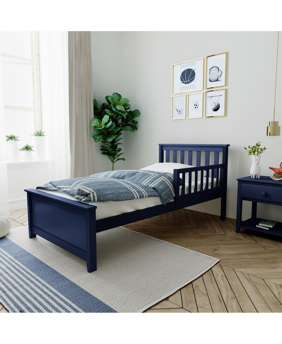 Click here for Max and Lily with Single Guard Rail - Blue prices