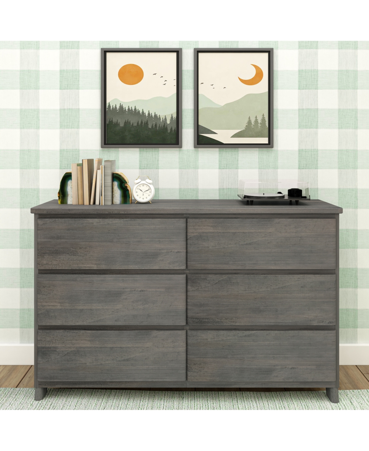 Click here for Max & Lily 6 Drawer Dresser  Storage Drawers Farmh... prices
