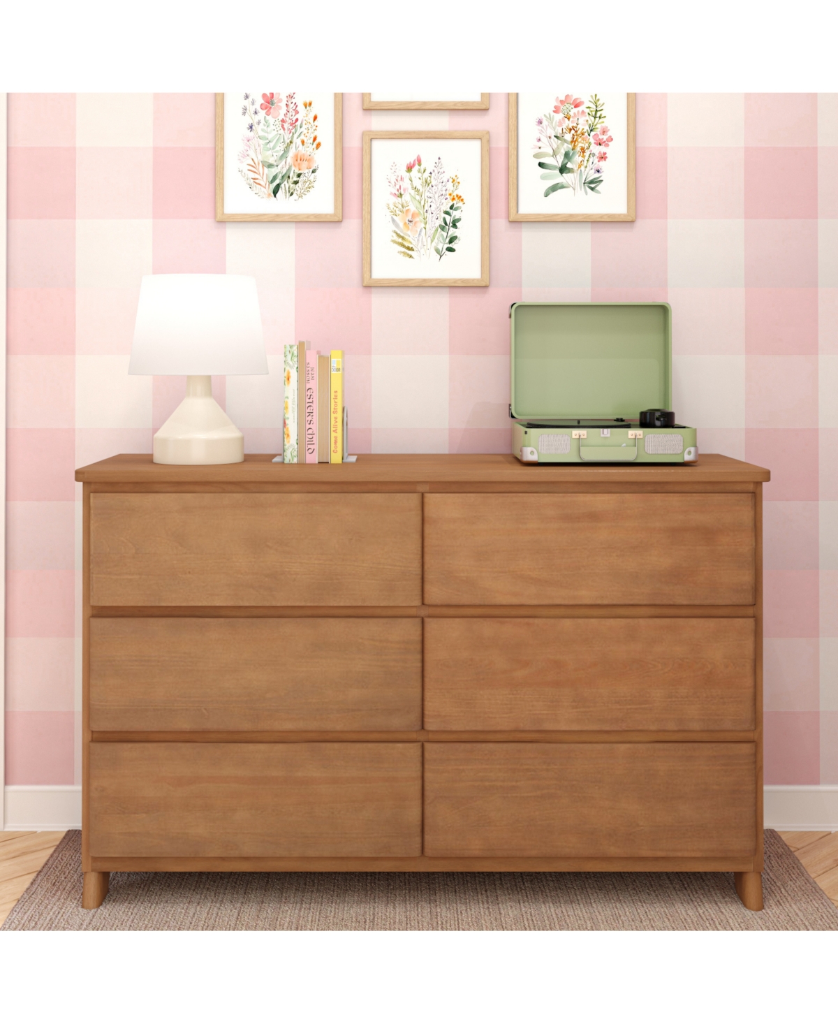 Click here for Max & Lily 6 Drawer Dresser  Storage Drawers Farmh... prices