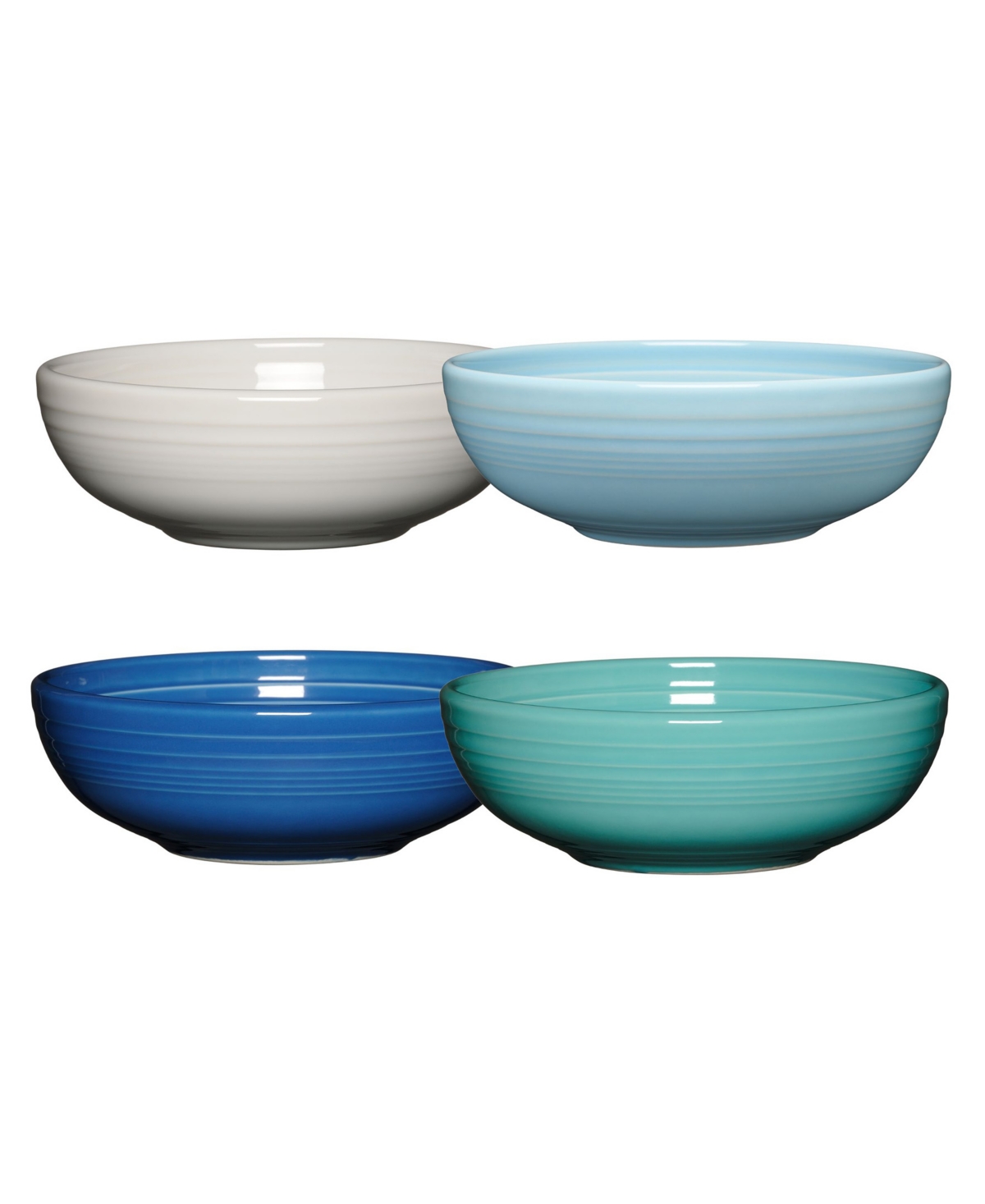 Click here for Fiesta Coastal Blues Bistro Coupe Medium Bowls  Se... prices