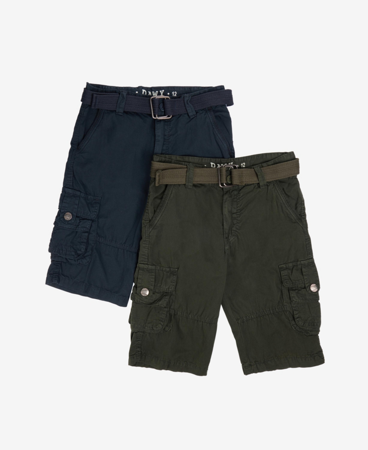 Click here for Raw X Big Boys 2 Pack Combo Belted Twill Cargo Sho... prices