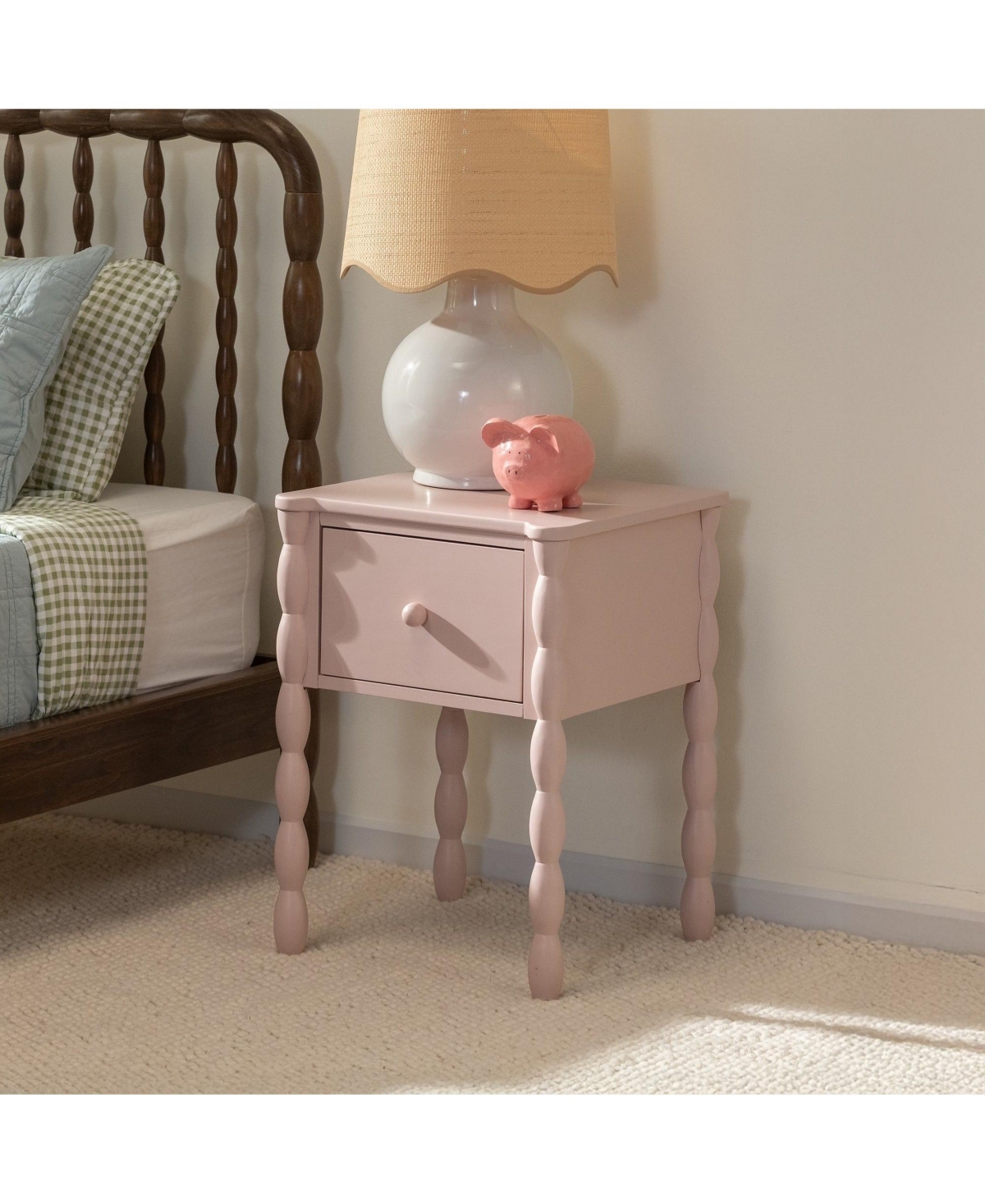 Click here for Max and Lily Jenny Lind 1 Drawer Nightstand - Blos... prices