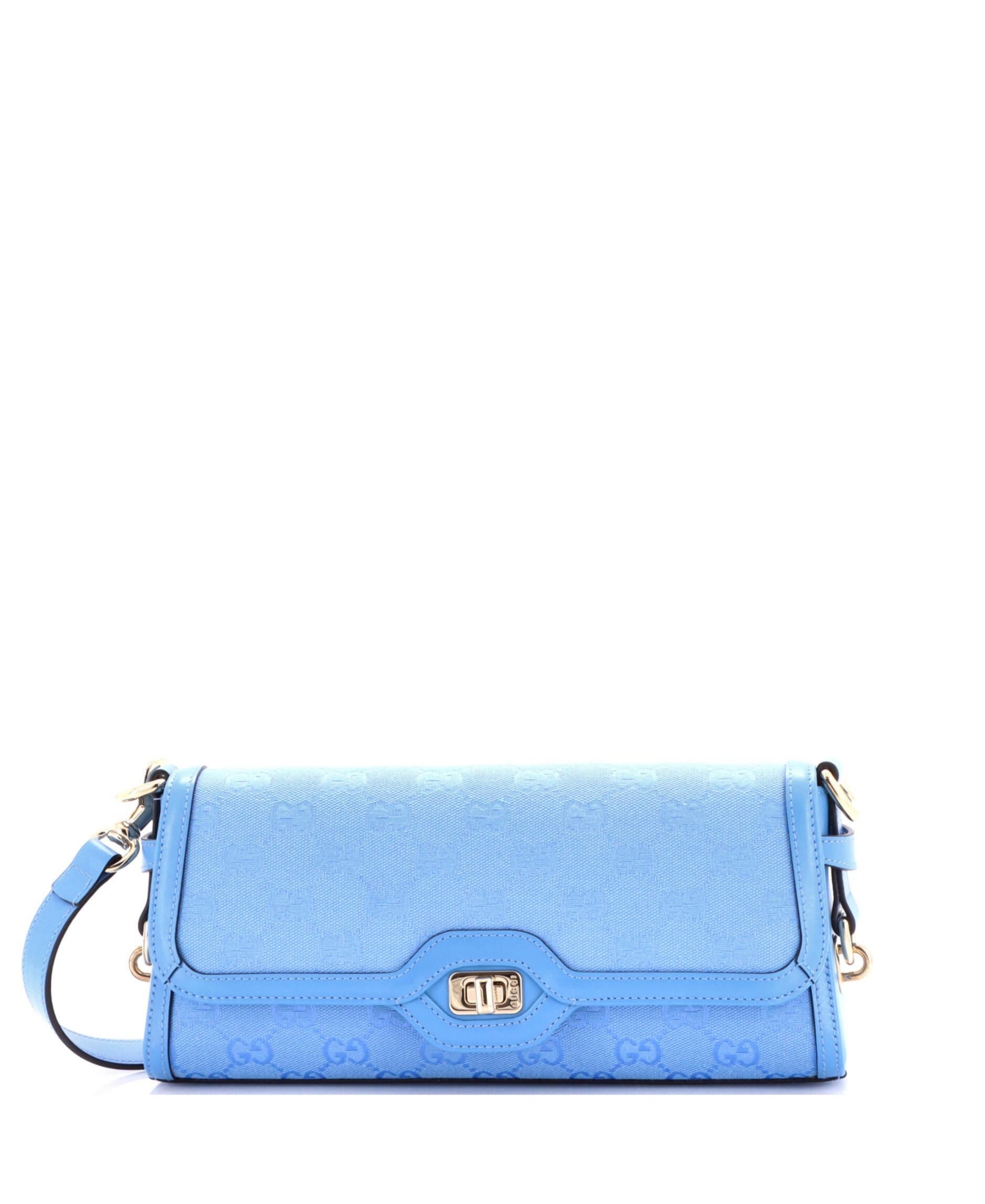 Click here for Pre-Owned Gucci Small Luce Shoulder Bag Canvas - B... prices