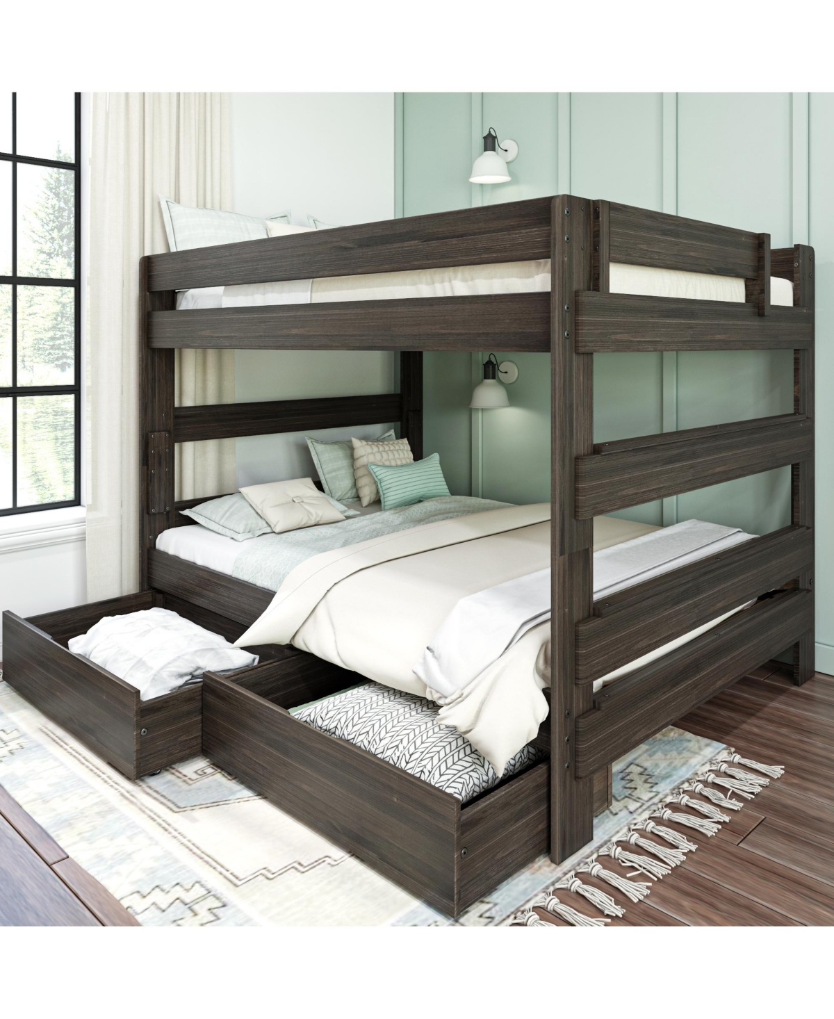 Click here for Max and Lily Solid Wood Modern Farmhouse Farmhouse... prices