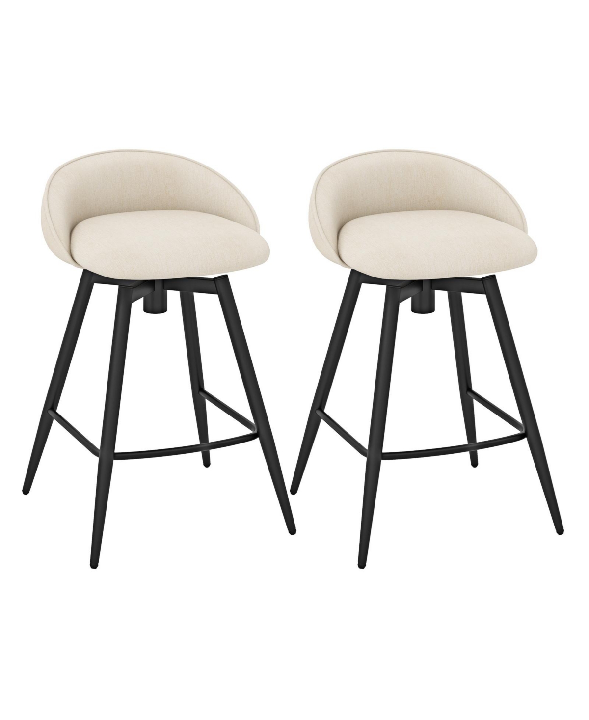 Click here for Slickblue Kitchen Bar Stool Set of 2 Upholstered S... prices