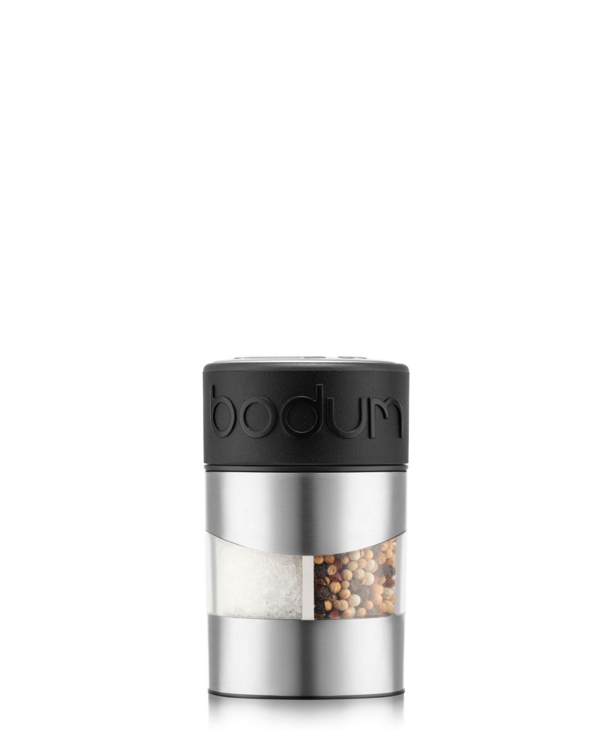 Click here for Bodum 4.4 Twin Salt and Pepper Grinder - Black prices