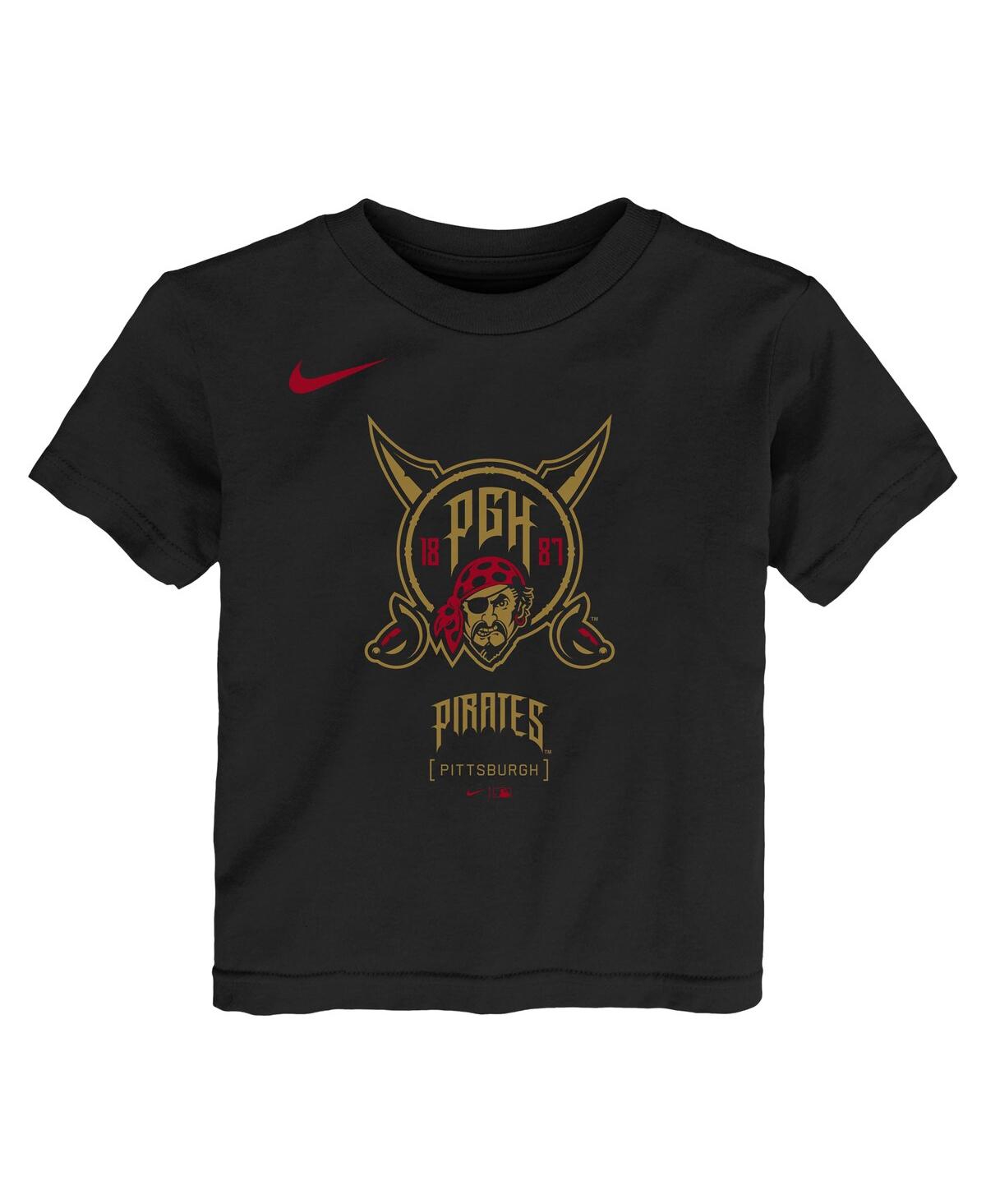Click here for Nike Toddler Black Pittsburgh Pirates 2026 City Co... prices