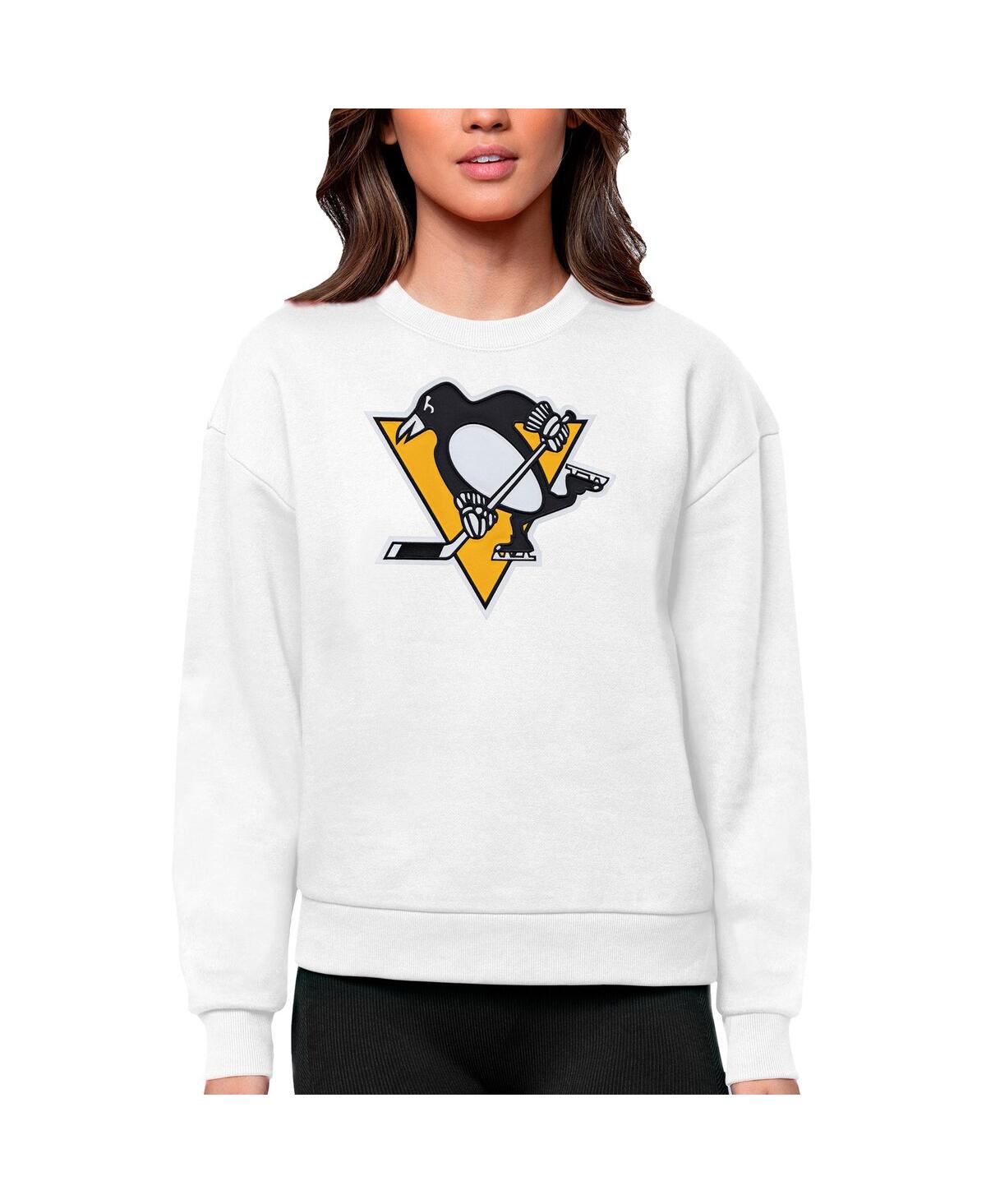 Click here for Antigua Womens White Pittsburgh Penguins Primary L... prices