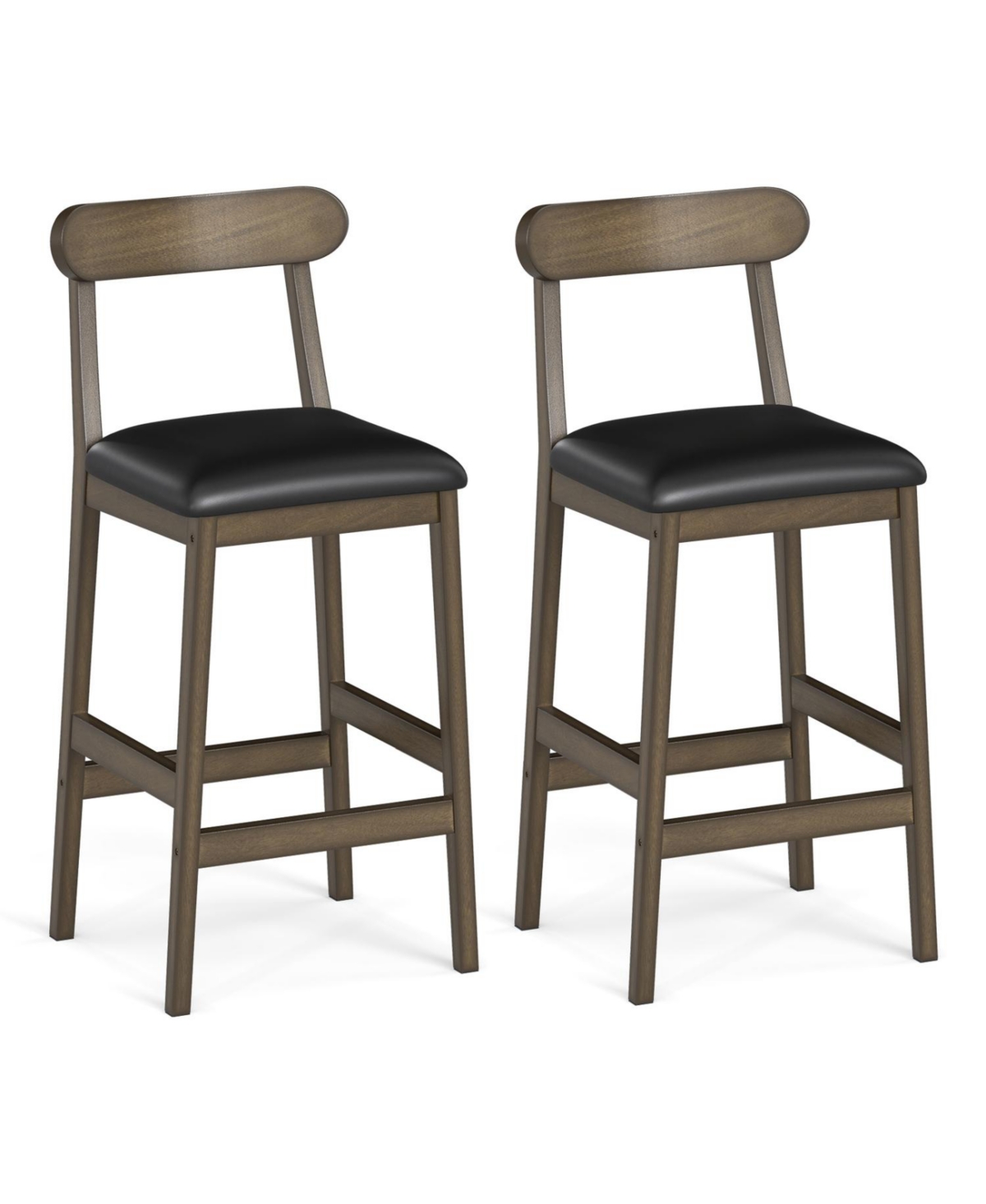 Click here for Slickblue Modern Bar Stools Set of 2 with Upholste... prices