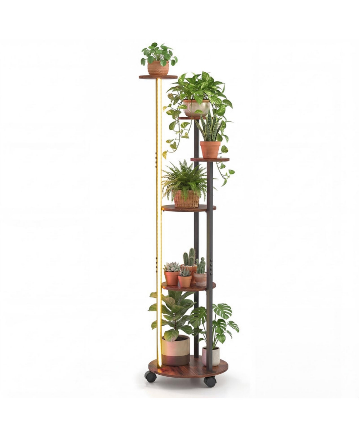 Click here for Gouun 6-Tier Plant Stand with Rgb Grow Light and W... prices