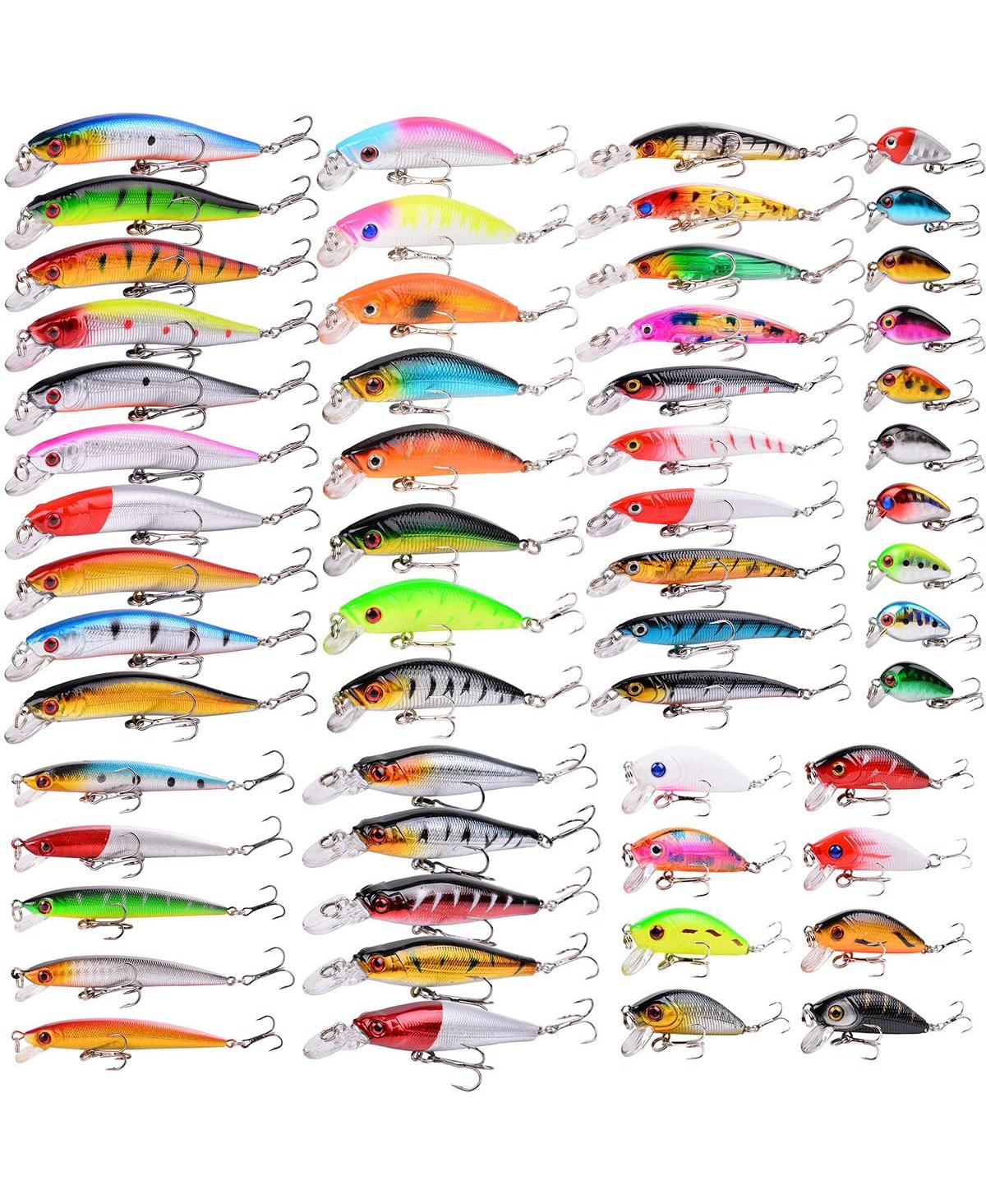 Click here for Gnuadz Fishing Lures Kit Minnow Popper Crank Baits... prices