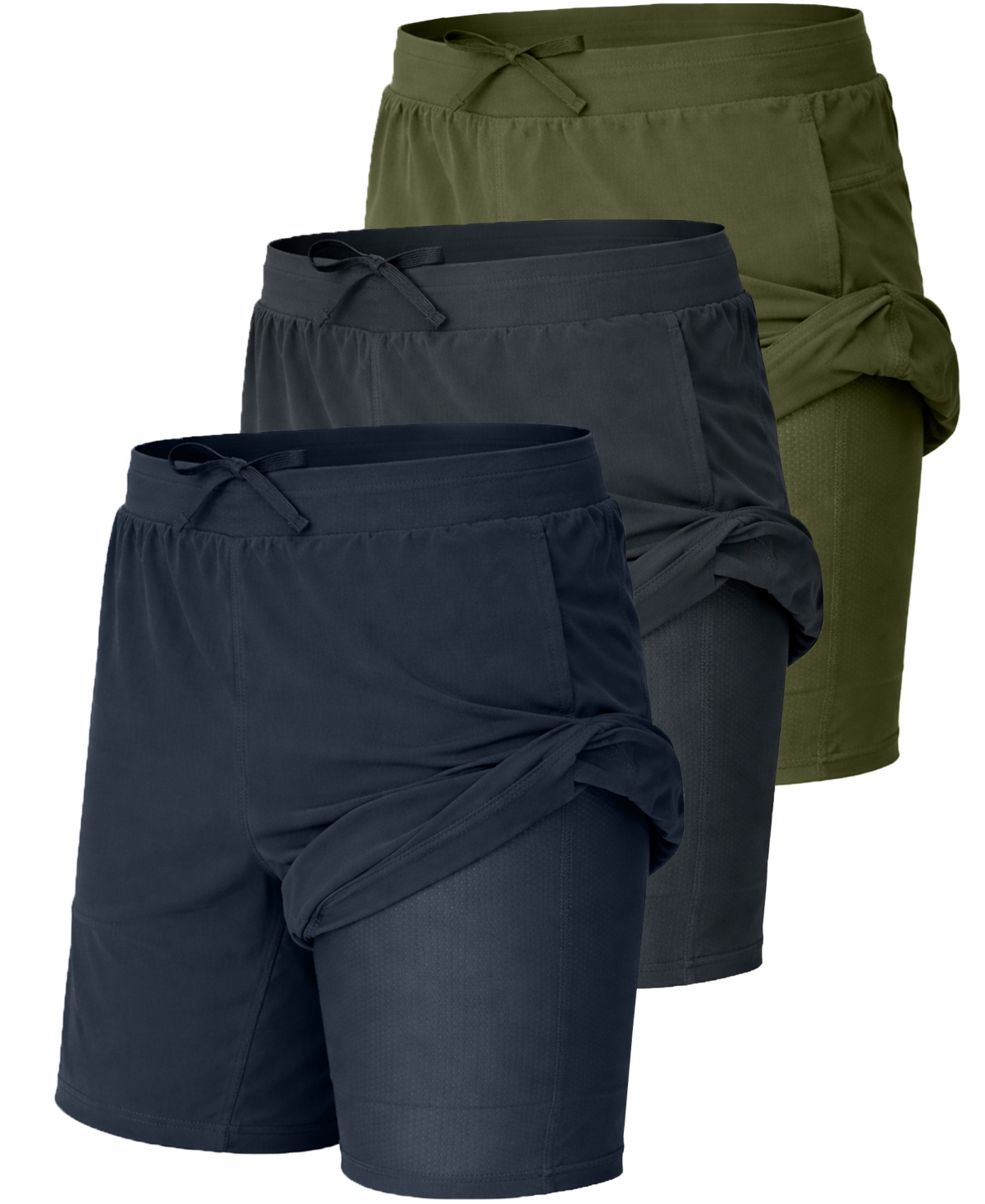 Click here for Galaxy By Harvic Mens Side Pockets Stretch Running... prices