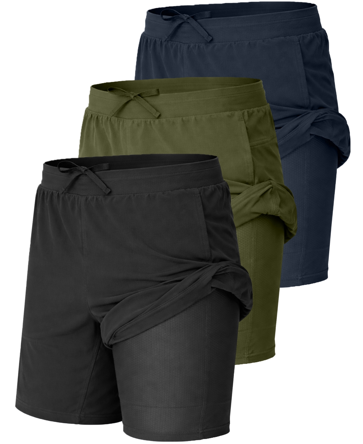 Click here for Galaxy By Harvic Mens Side Pockets Stretch Running... prices