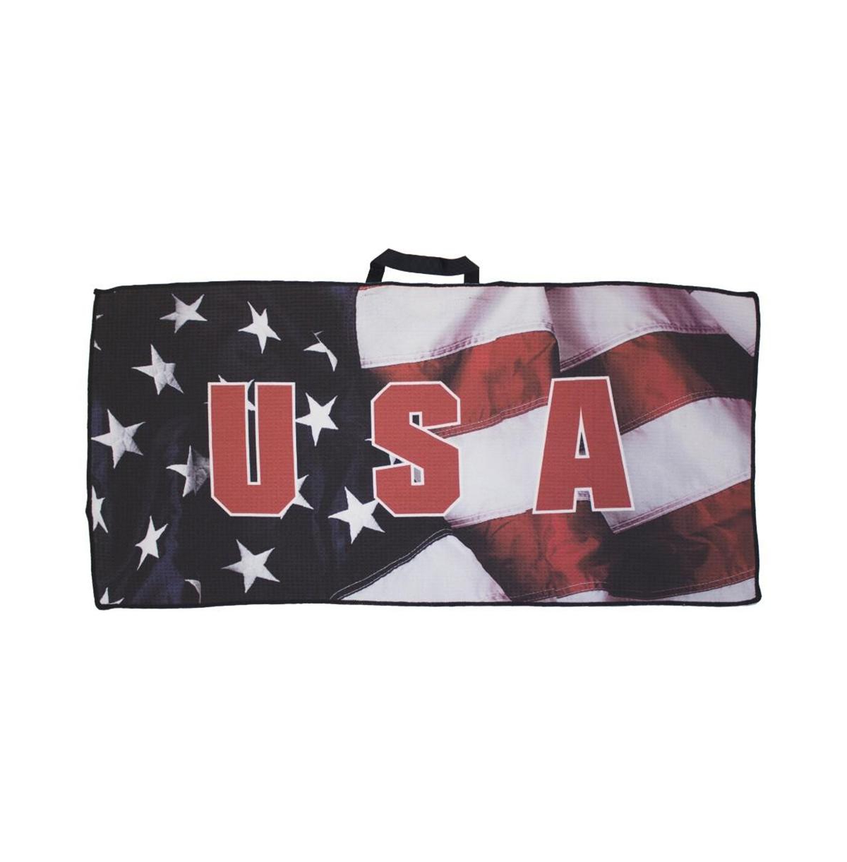 Click here for Bag Boy Usa Golf Towel - 19h america prices