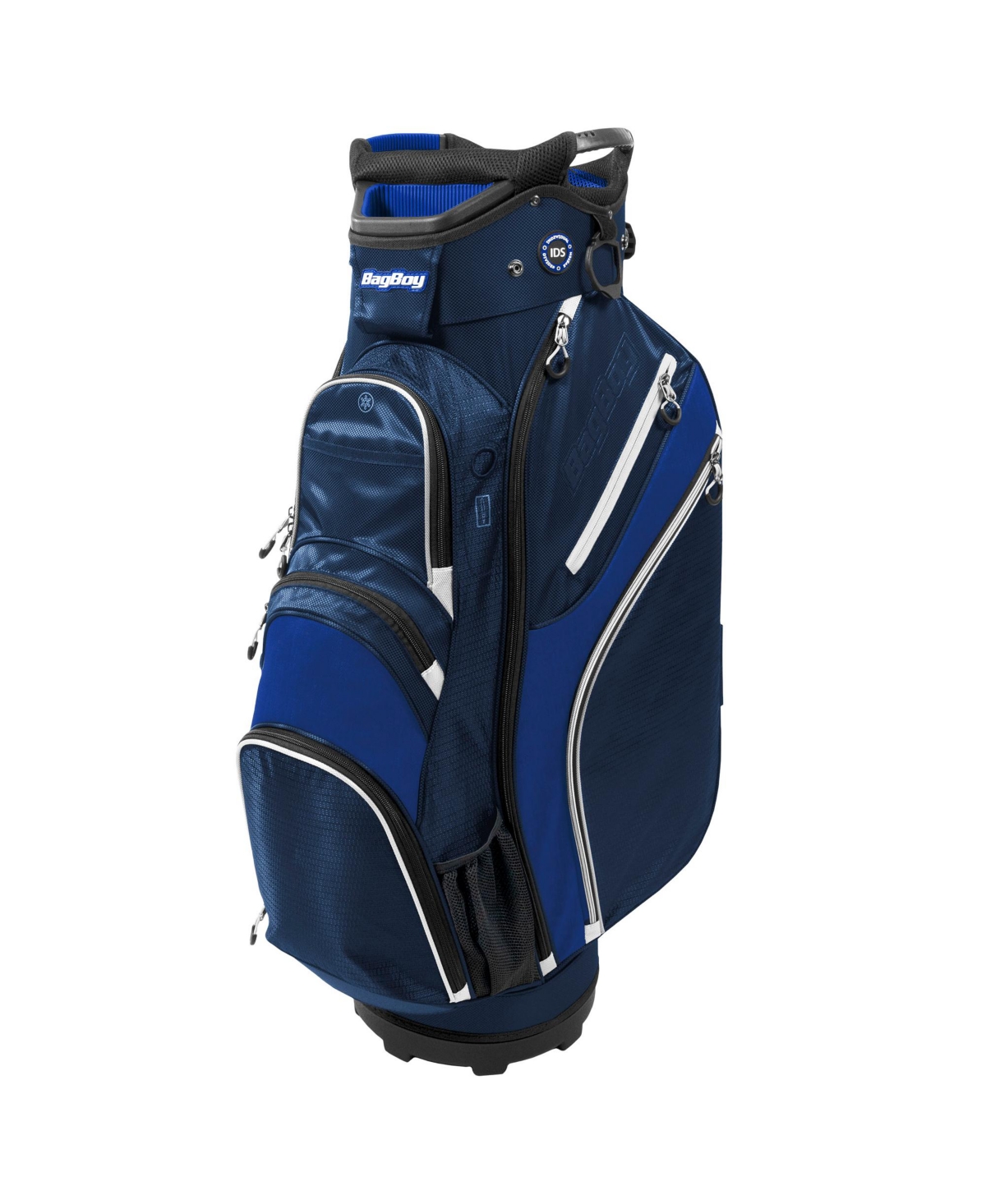 Click here for Bag Boy Chiller Golf Cart Bag - Navy/cobalt/white prices
