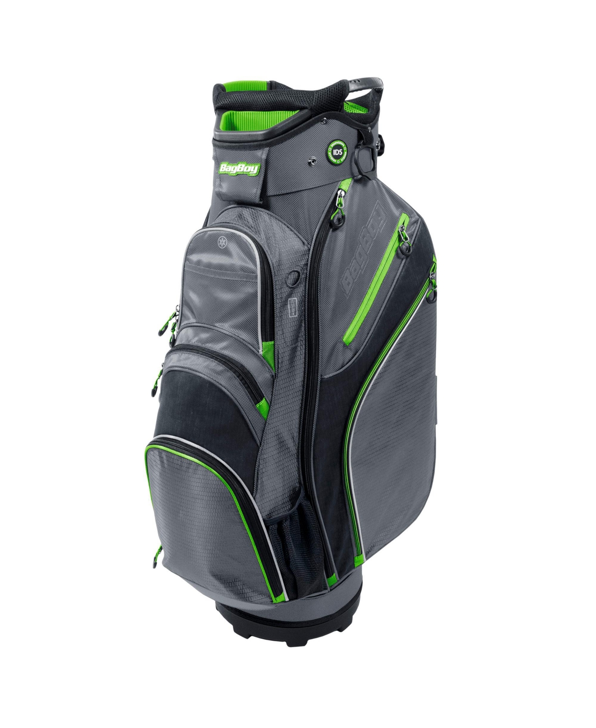 Click here for Bag Boy Chiller Golf Cart Bag - Charcoal/lime/blac... prices