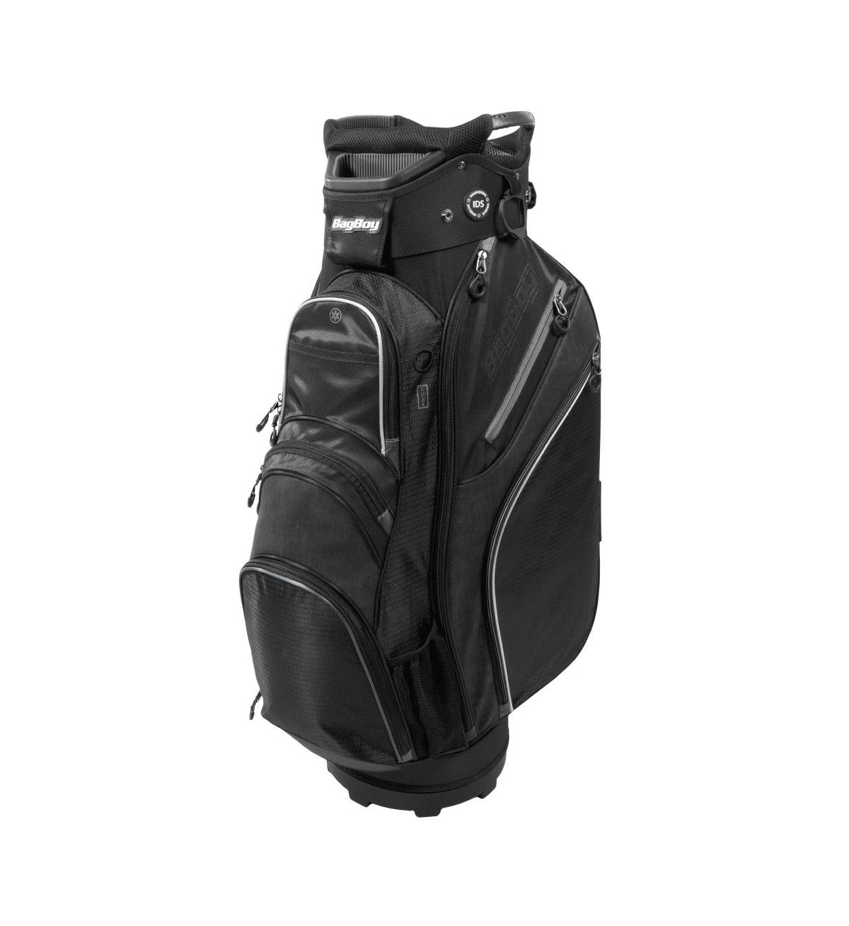 Click here for Bag Boy Chiller Golf Cart Bag - Black/charcoal/sil... prices