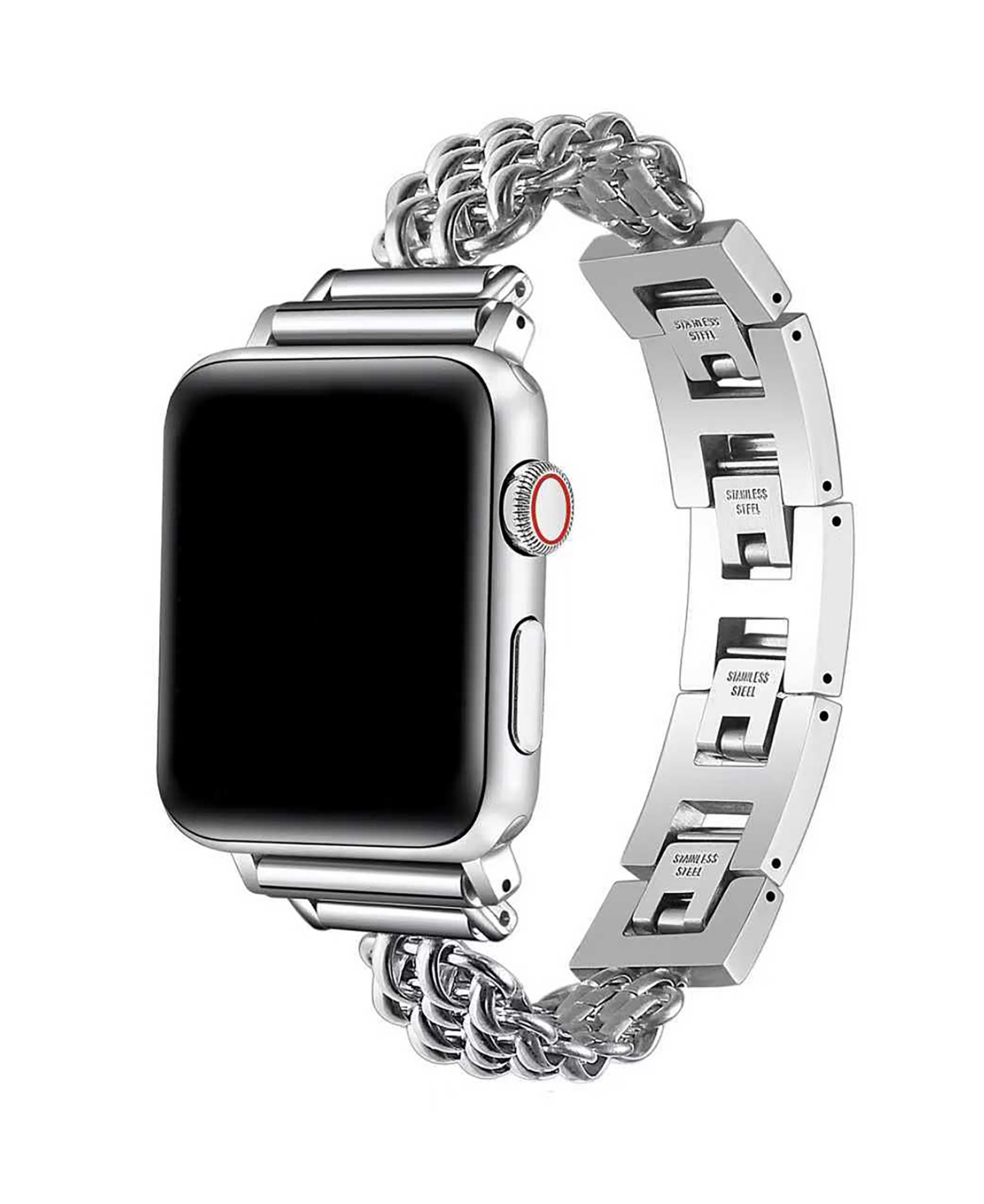 Click here for Posh Tech Sylvie Metal Band for Apple Watch - Silv... prices