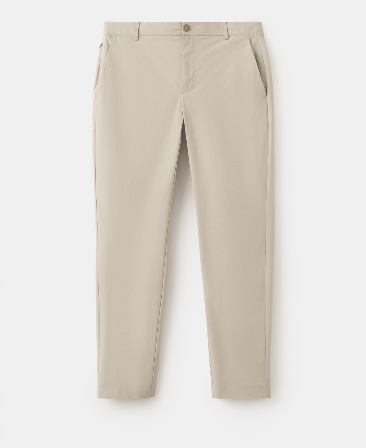 Click here for Mango Mens Slim-Fit Water-Repellent Pants - Beige prices