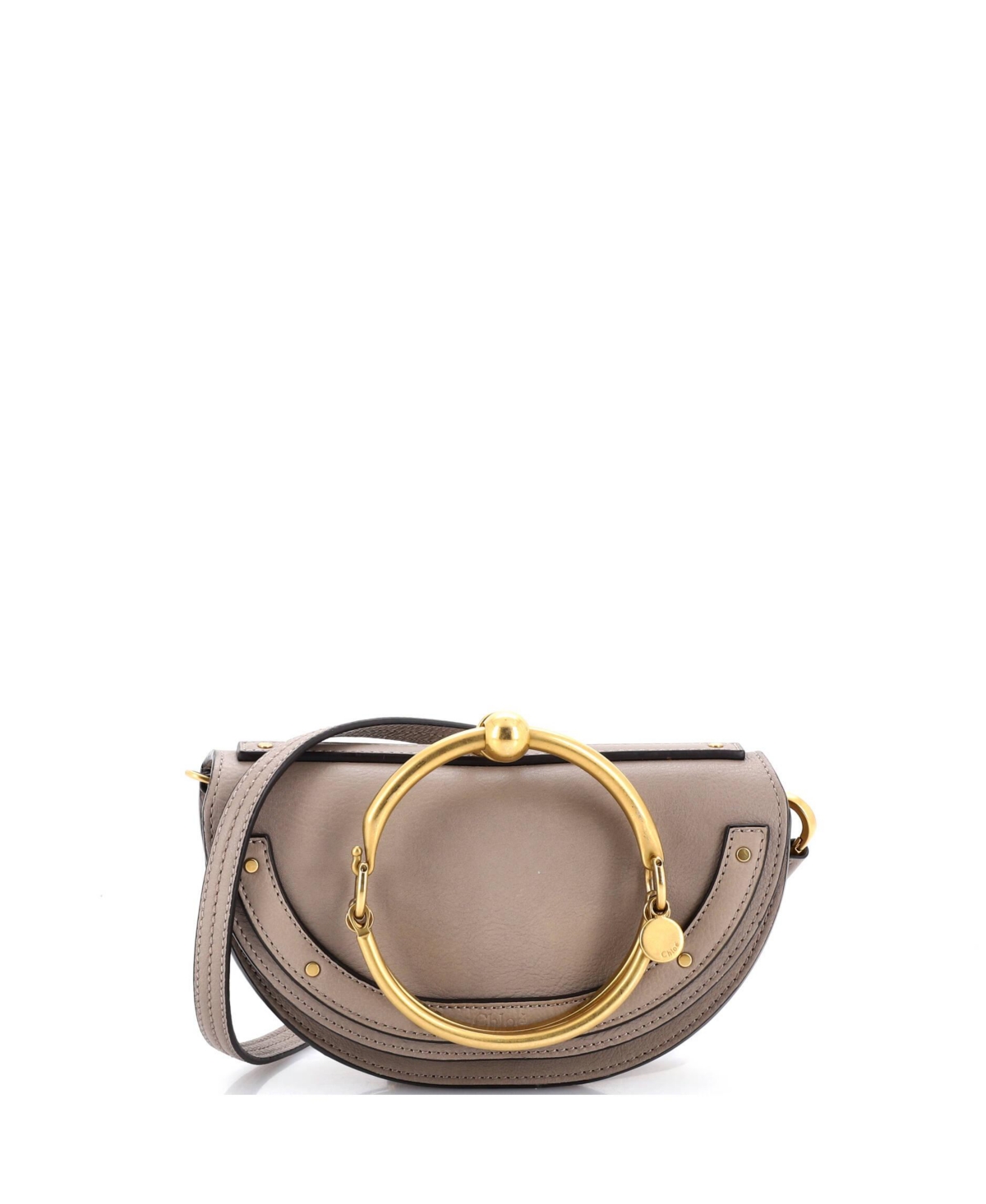 Click here for Pre-Owned Chloe Mini Nile Crossbody Bag Leather -... prices