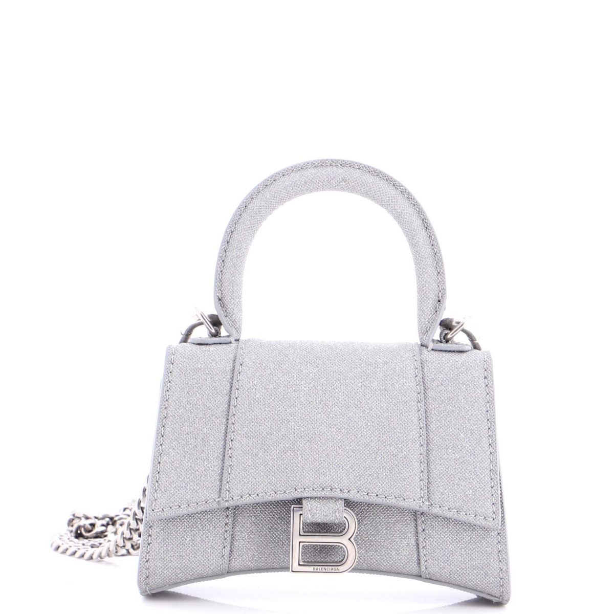Click here for Pre-Owned Balenciaga Mini Hourglass Top Handle Bag... prices