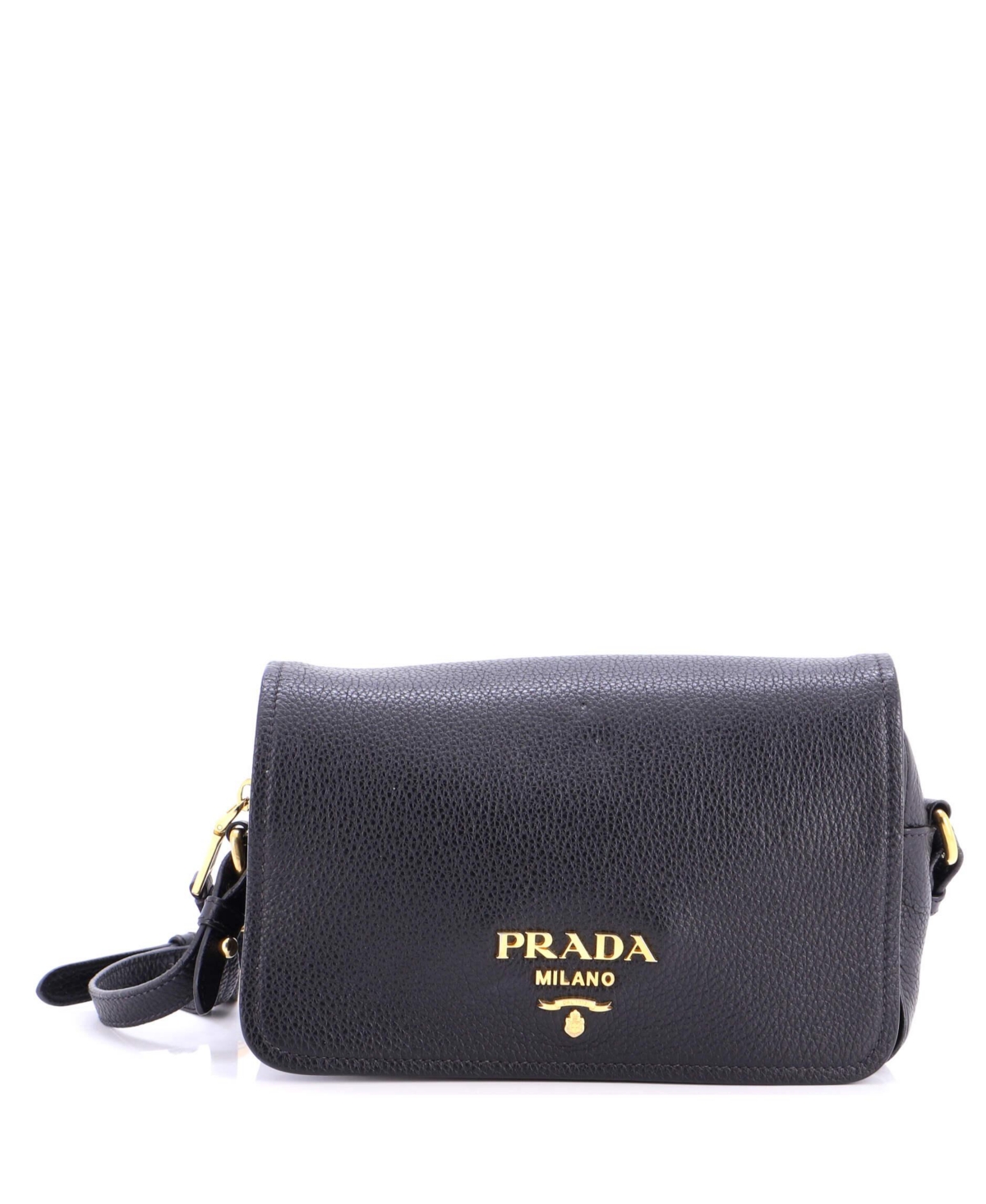Click here for Pre-Owned Prada Small Flap Zip Crossbody Bag Vitel... prices