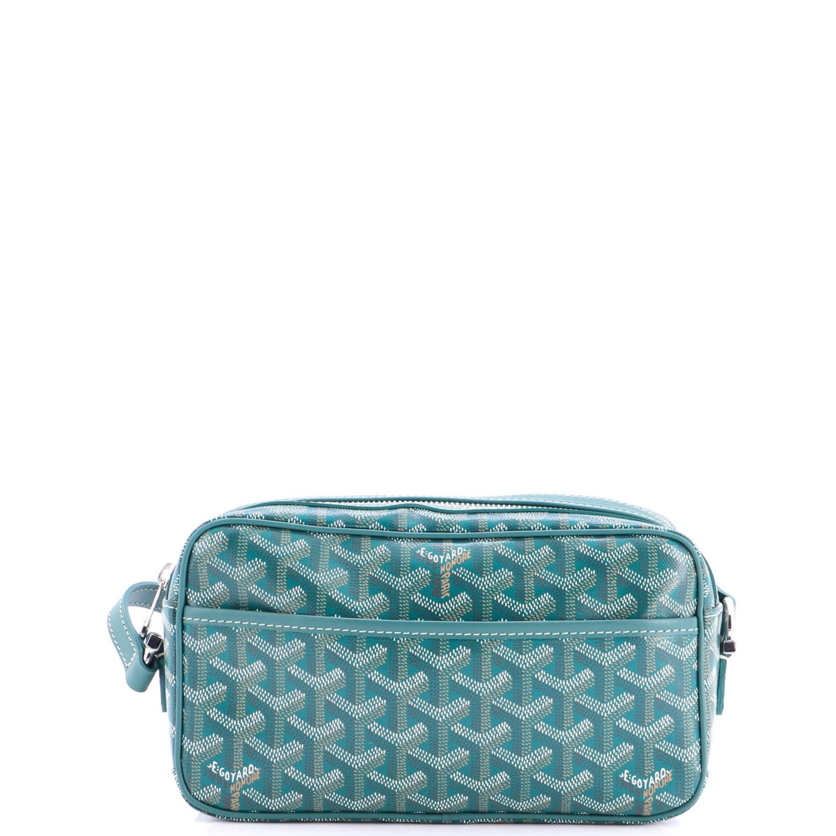 Click here for Pre-Owned Goyard Cap Vert Bag Coated Canvas - Gree... prices