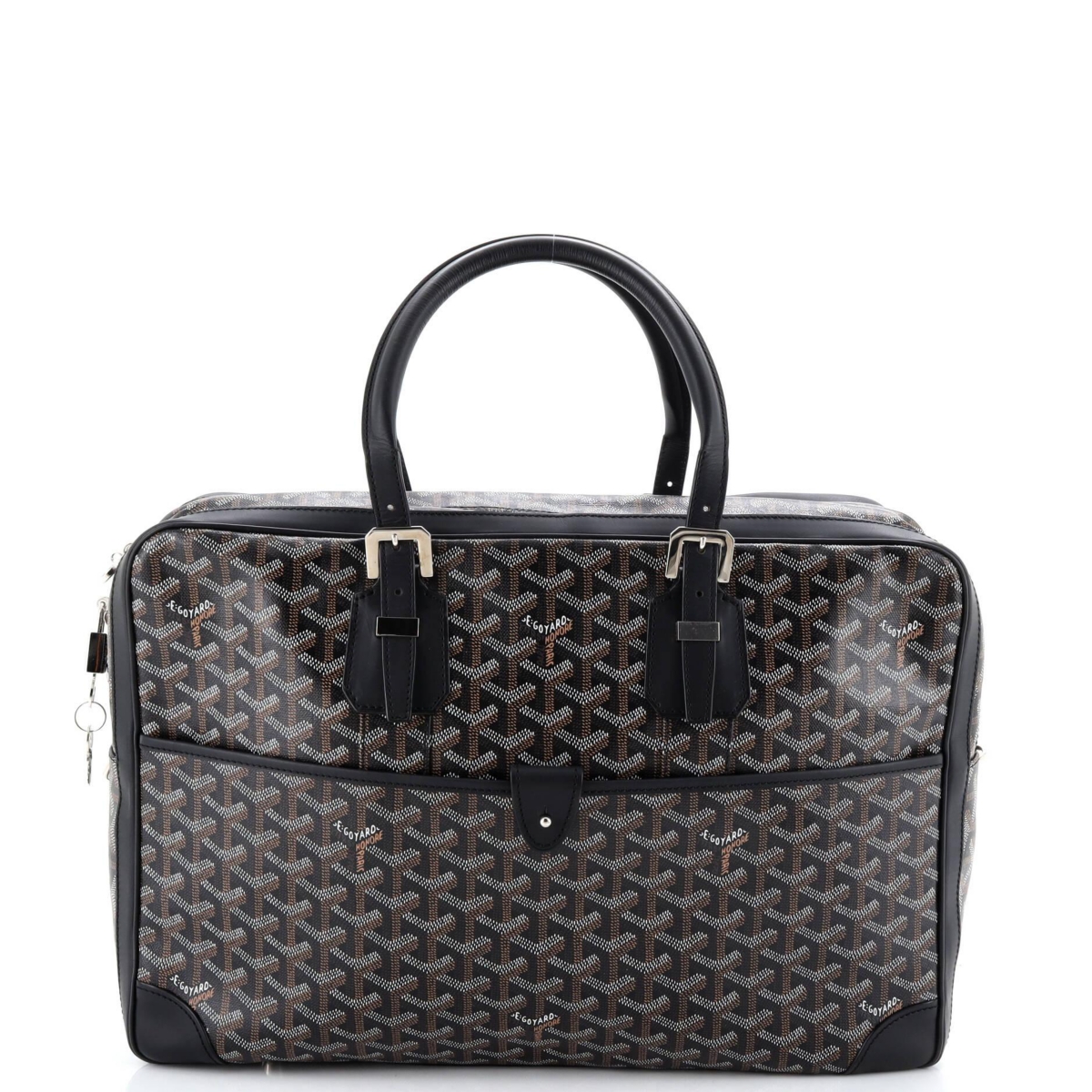 Click here for Pre-Owned Goyard Mm Ambassade Briefcase Coated Can... prices