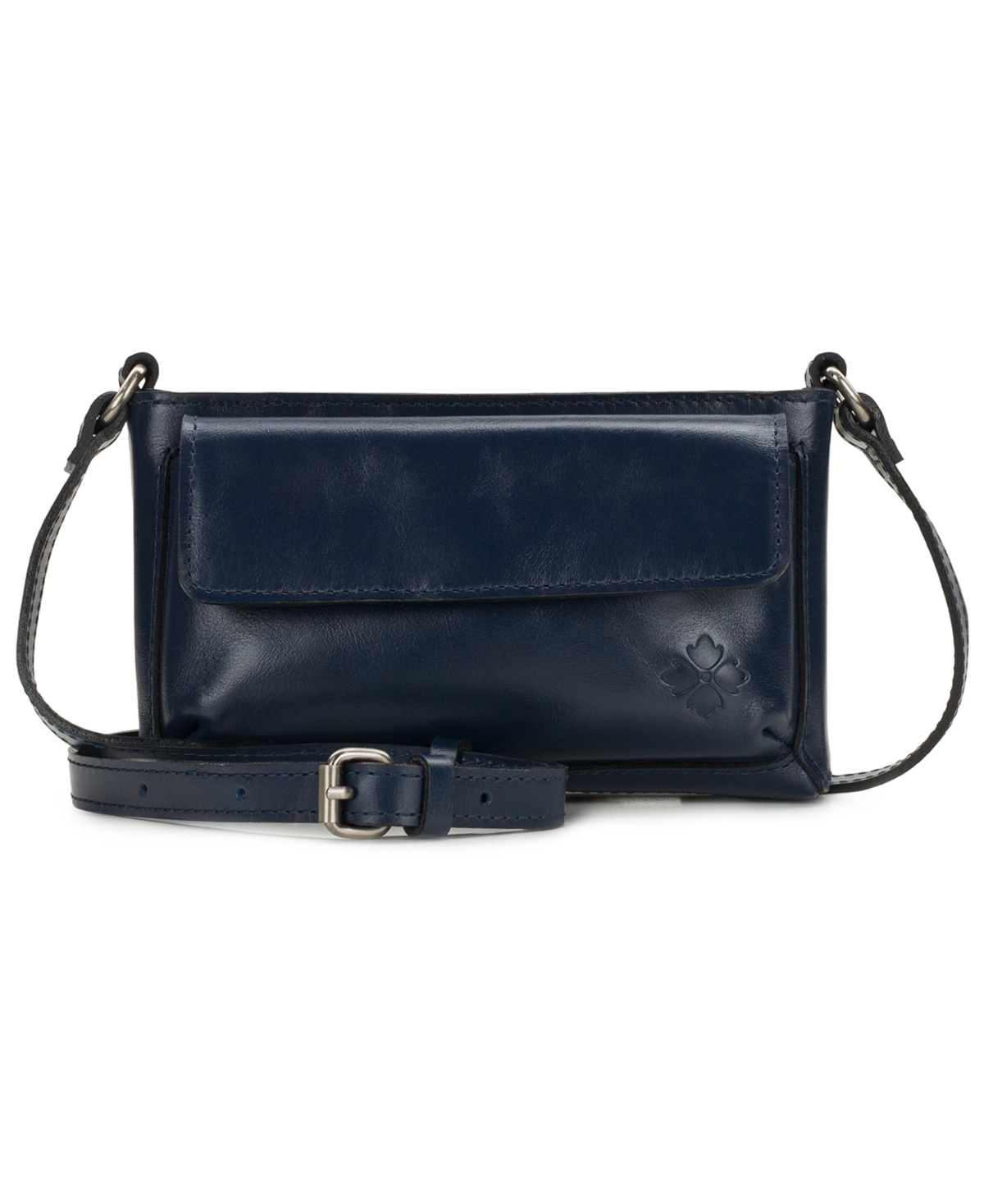 Click here for Patricia Nash Dovera Mini Leather Crossbody - Deni... prices