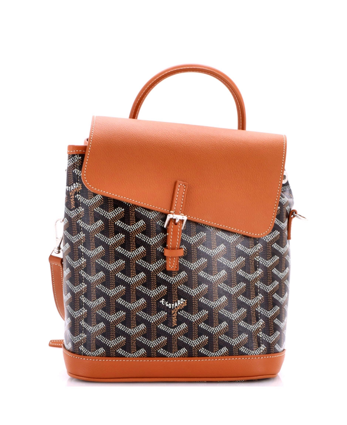 Click here for Pre-Owned Goyard Mini Alpin Backpack Coated Canvas... prices
