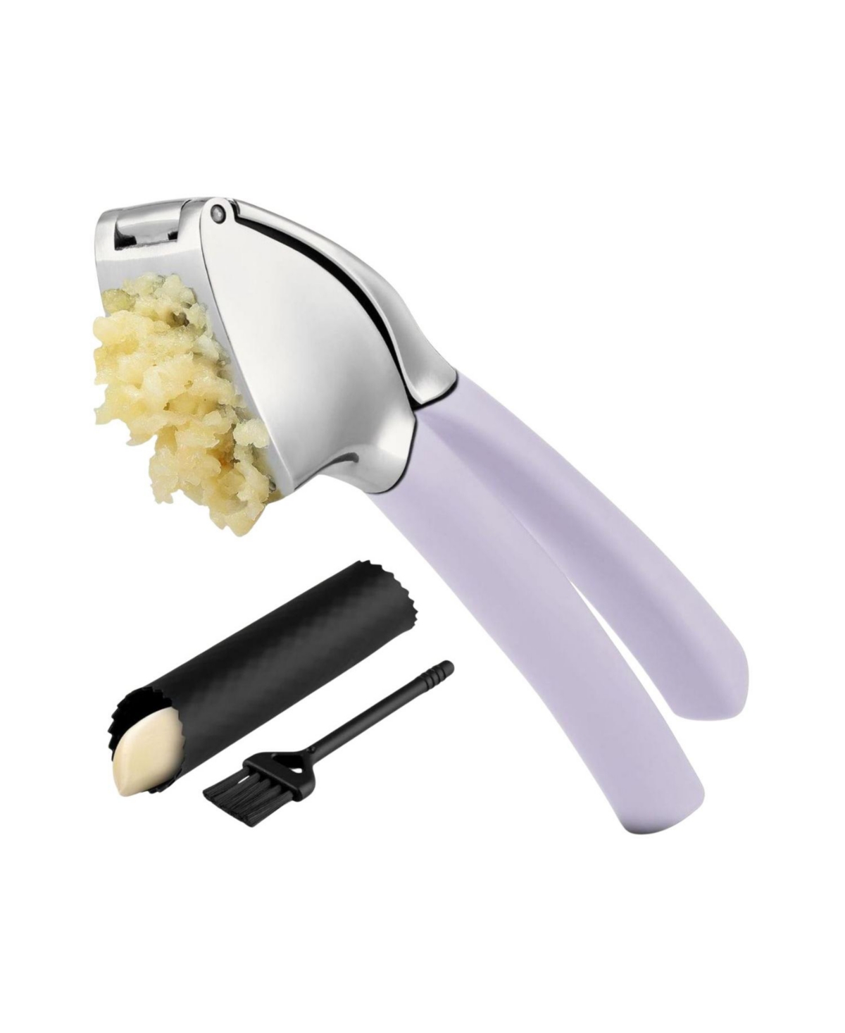 Click here for Garlic Press Comfort Grip with Peeler and Brush -... prices