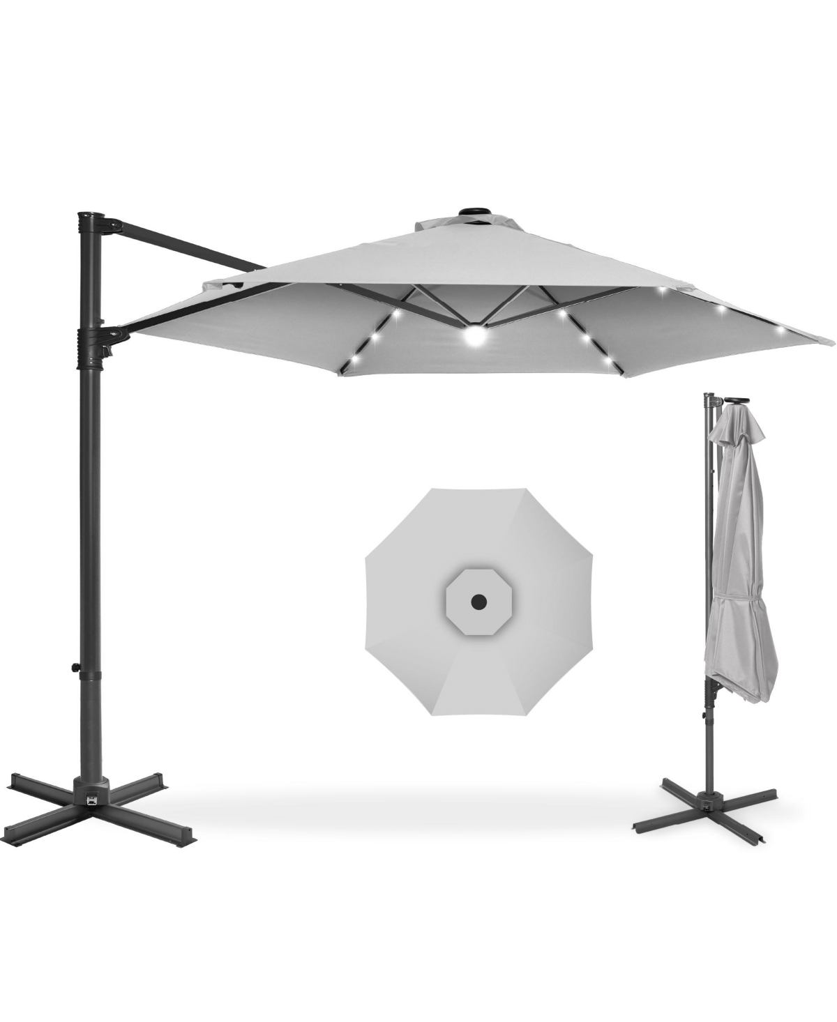 Click here for Best Choice Products 10ft 360° Rotating Canti... prices