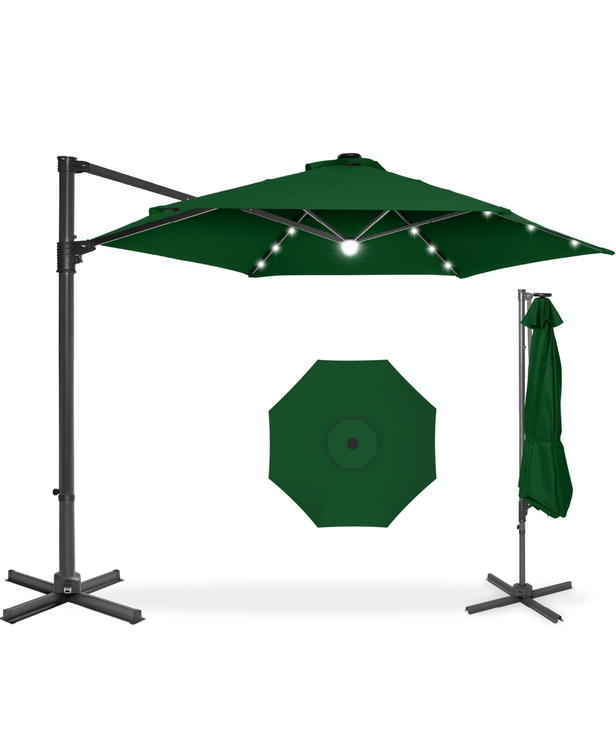 Click here for Best Choice Products 10ft 360° Rotating Canti... prices