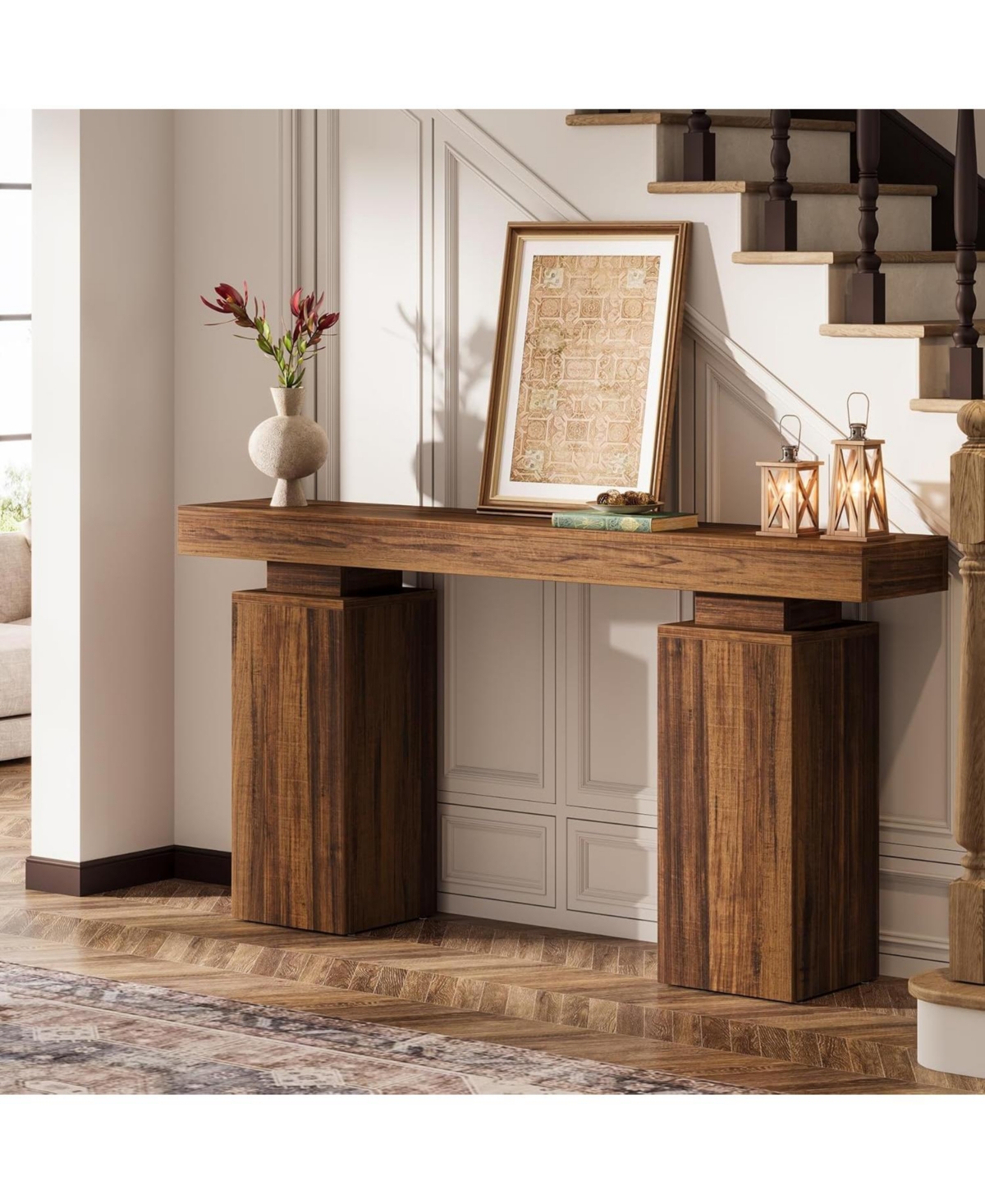 Click here for Tribesigns 63-Inch Long Console Table  Farmhouse E... prices
