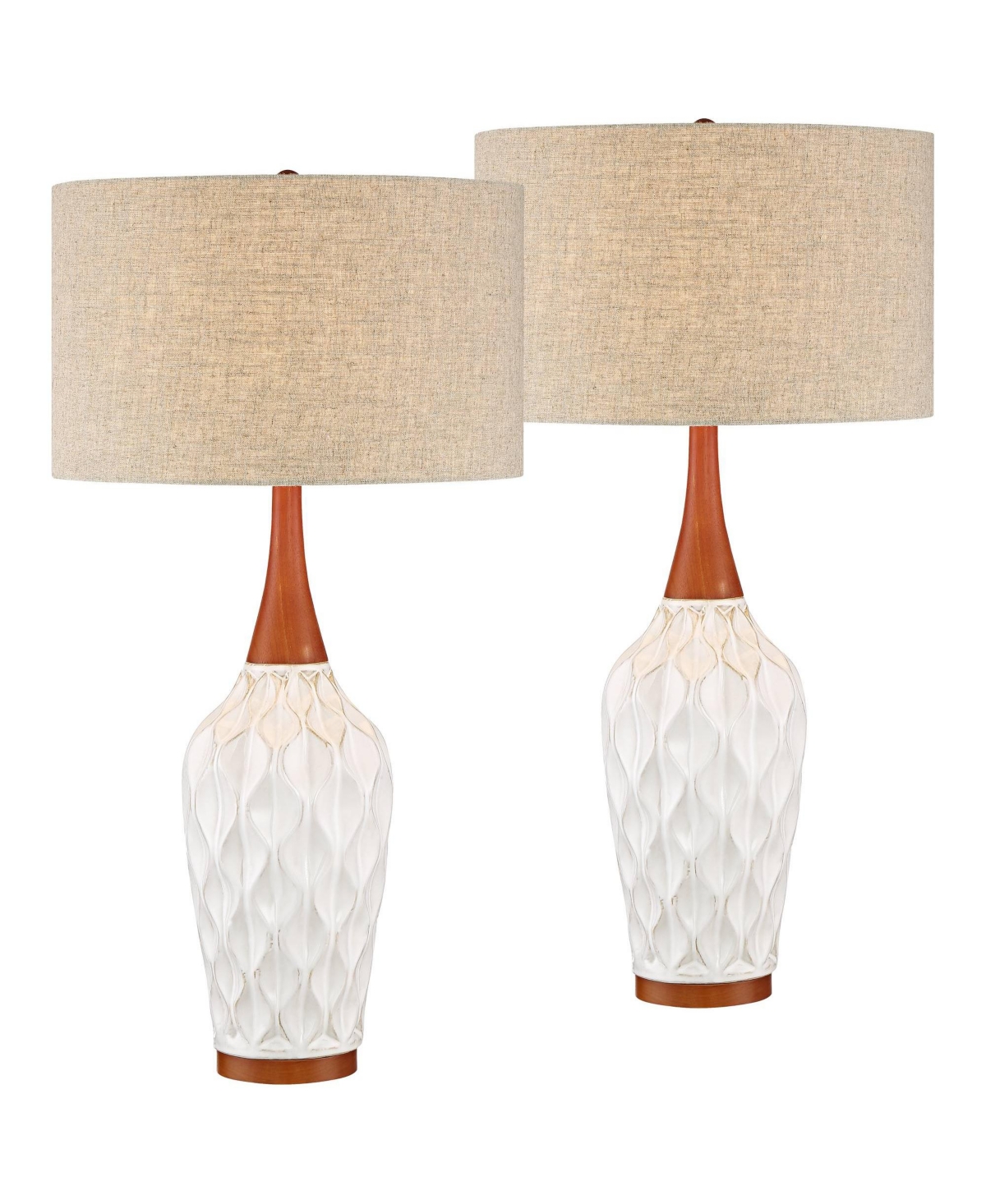 Click here for 360 Lighting Rocco Modern Mid Century Table Lamps... prices
