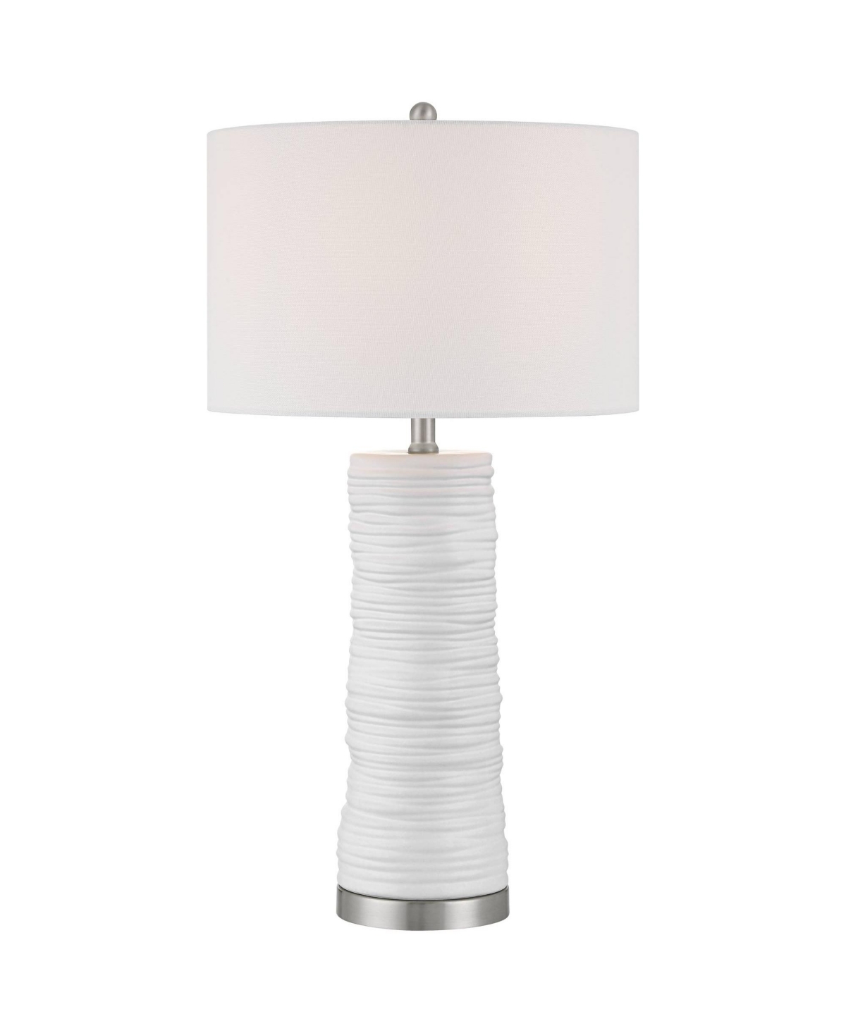 Click here for 360 Lighting Contours High Modern White Ceramic Ta... prices