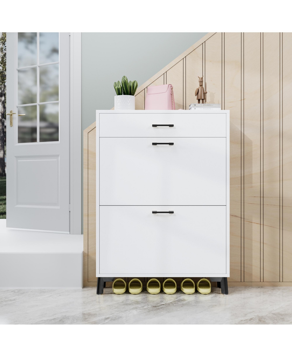 Click here for Rainsken Shoe Cabinet  Freestanding Shoe Organizer... prices