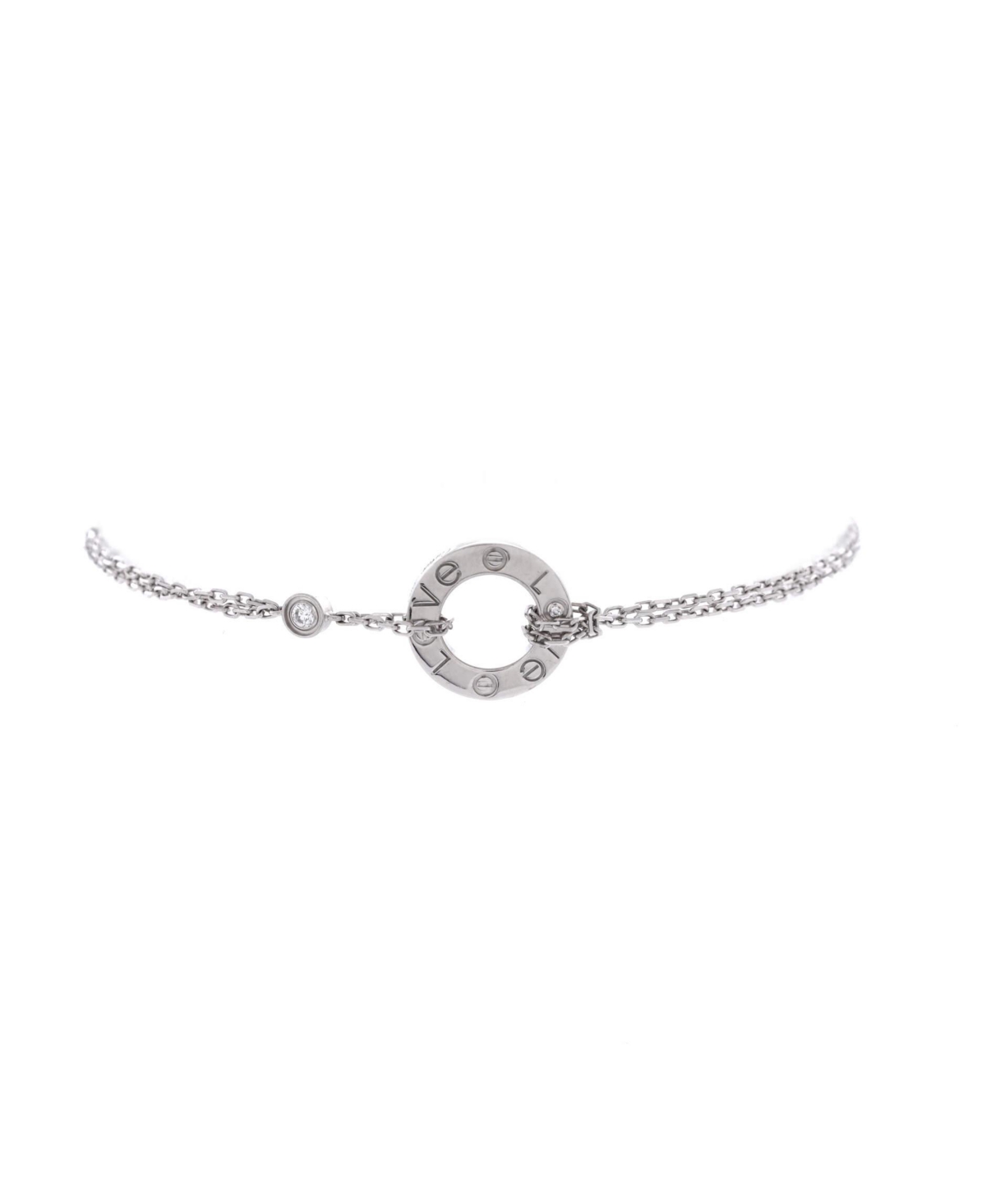Click here for Pre-Owned Cartier 2 Diamonds Love Bracelet - 18k w... prices