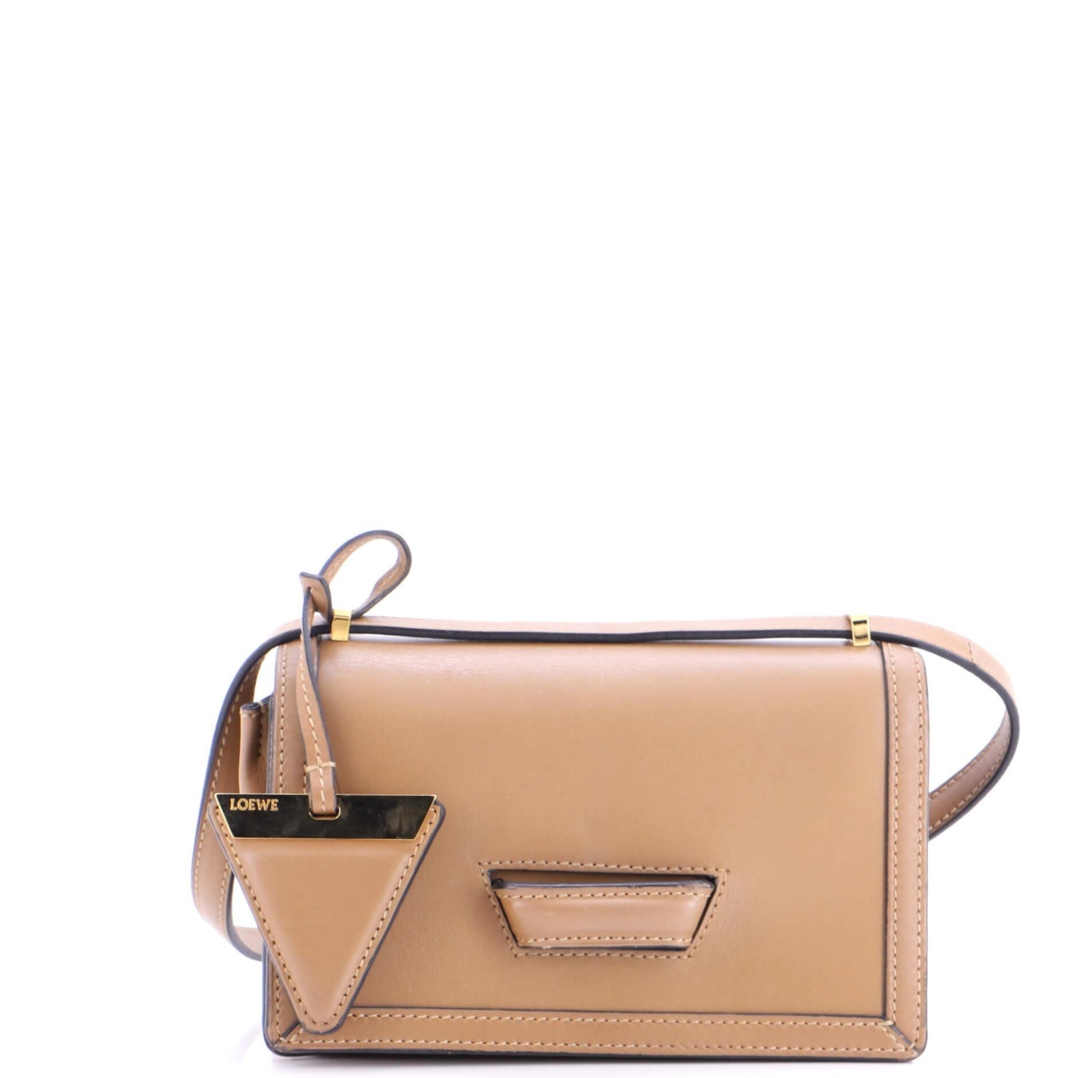 Click here for Pre-Owned Loewe Small Barcelona Shoulder Bag Leath... prices